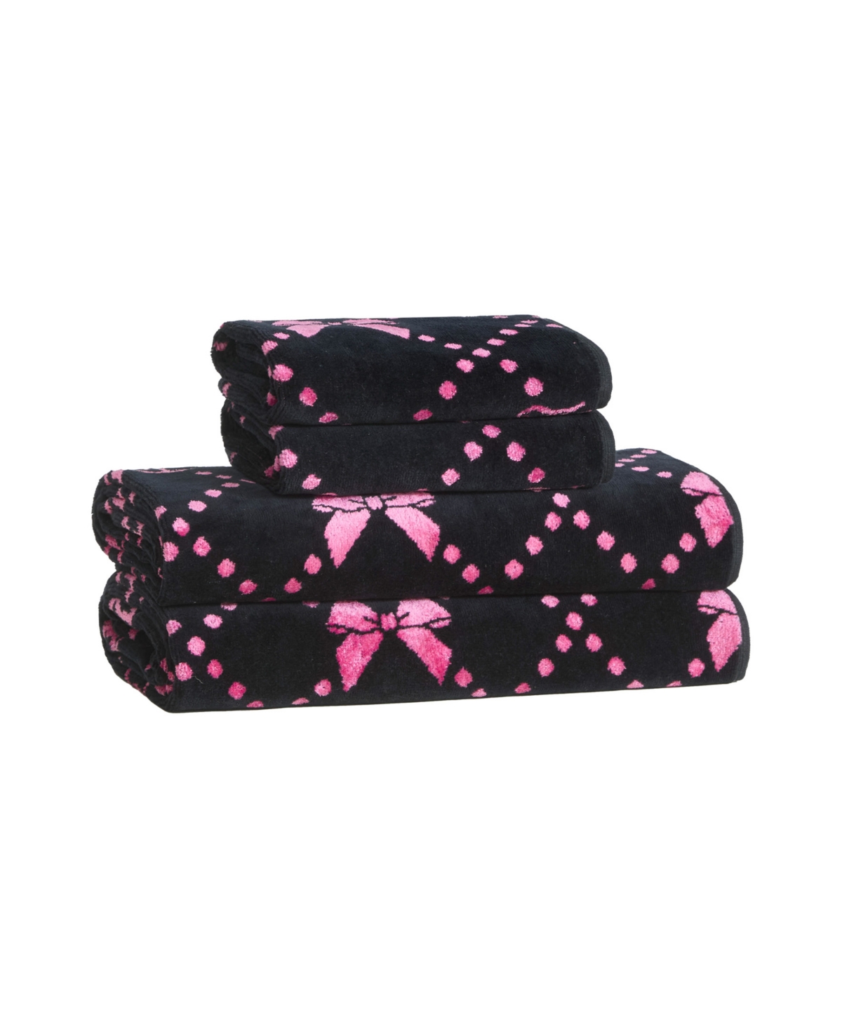 Click here for Juicy Couture Printed Jacquard Cotton 4-Piece Bath... prices