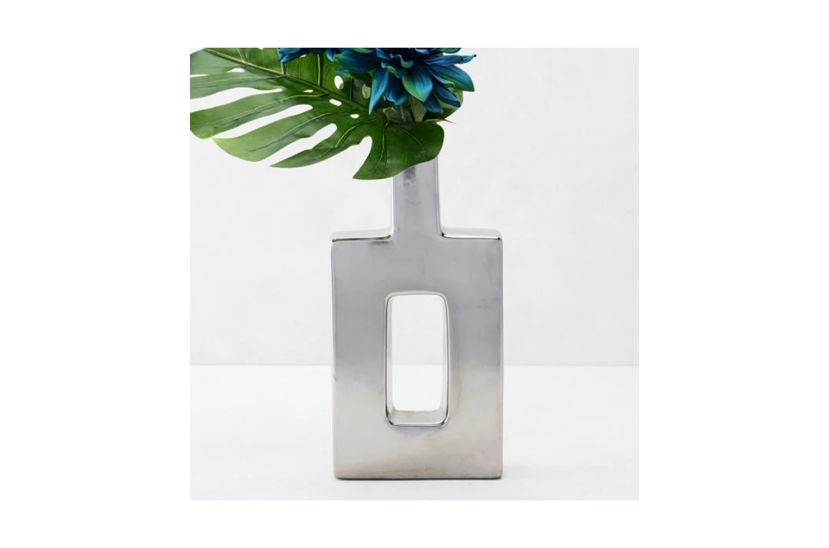 Click here for Z Gallerie Miami Vase - Silver prices