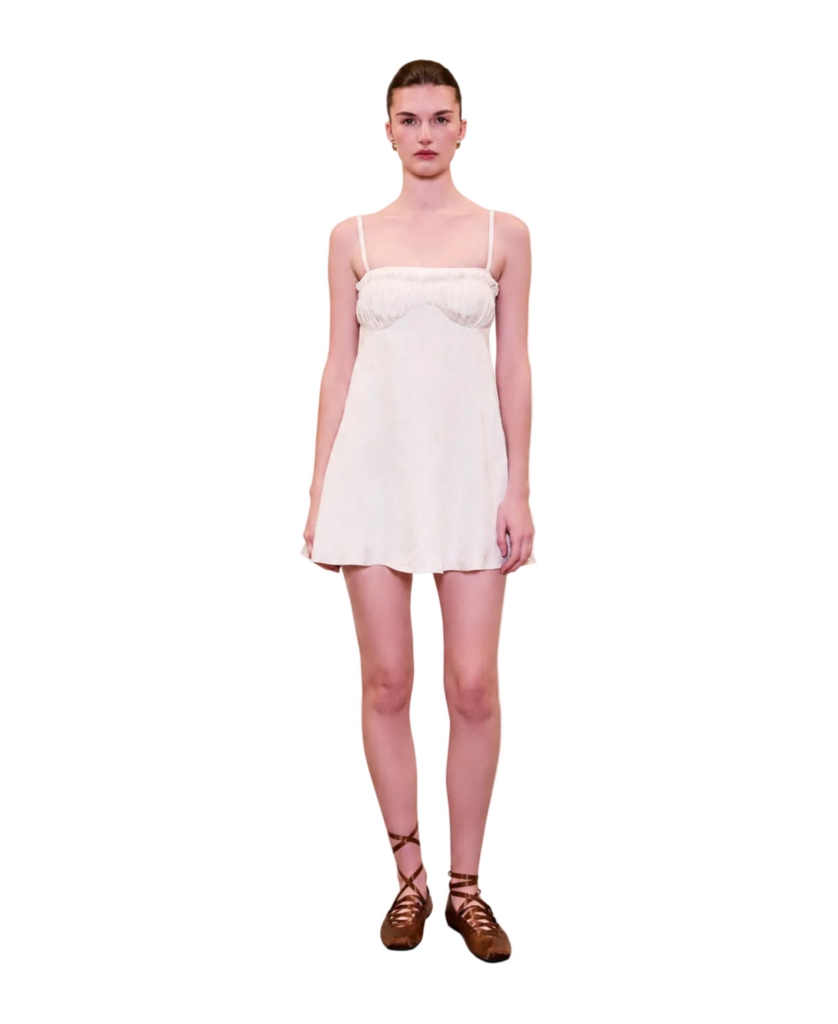 Click here for Pcfg Womens Daydreamers Strappy Backless Mini Dres... prices