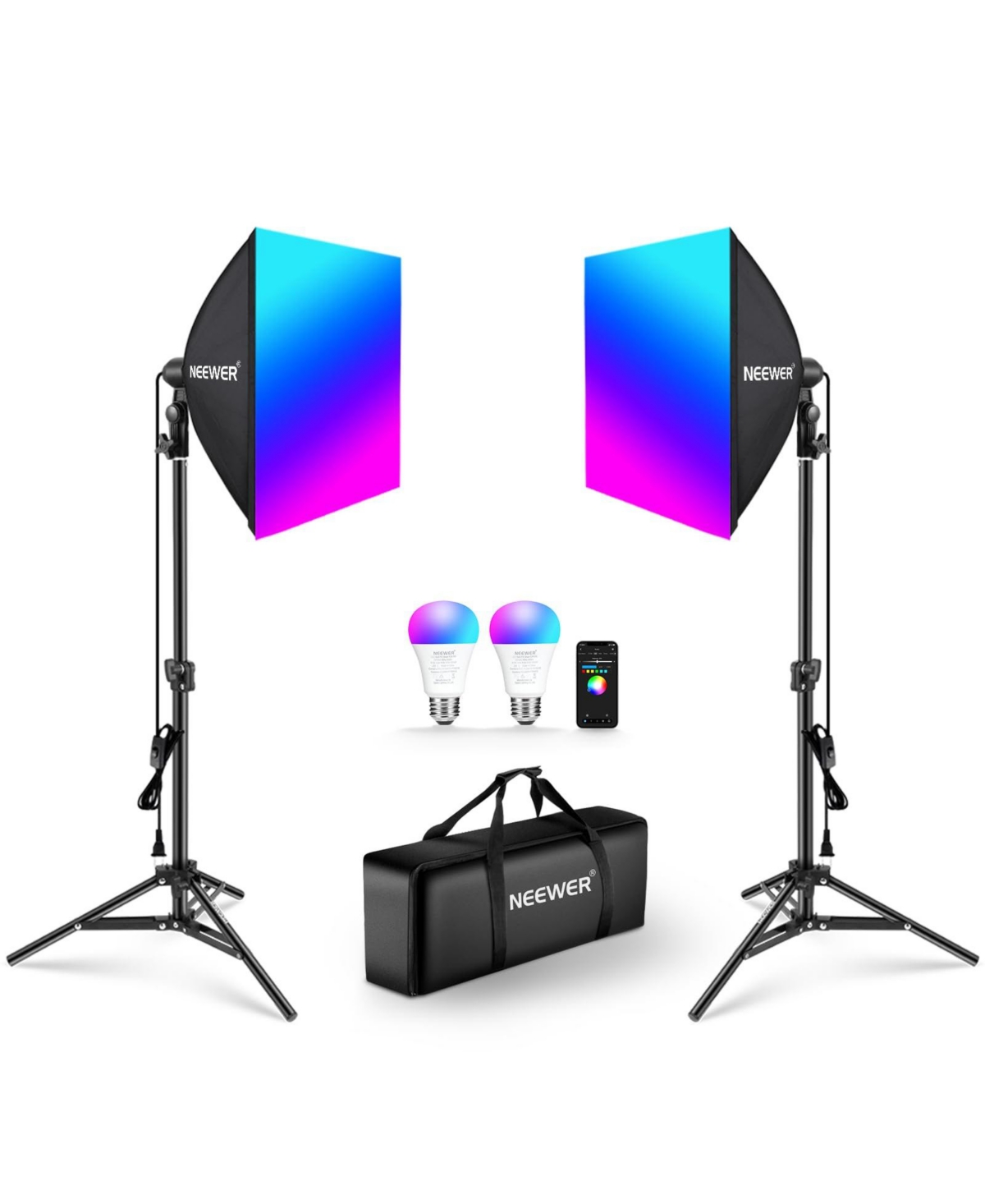 Click here for Neewer NK004 Softbox with 180W  9W  6500K prices