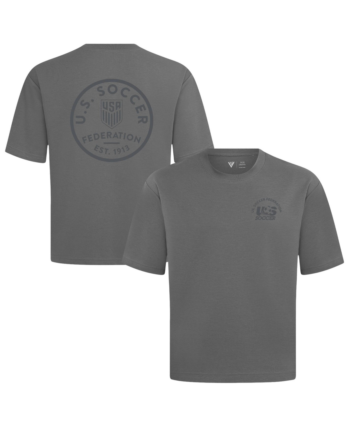 Click here for LevelWear Mens Gray Usmnt Luxe Signature Knit Tran... prices