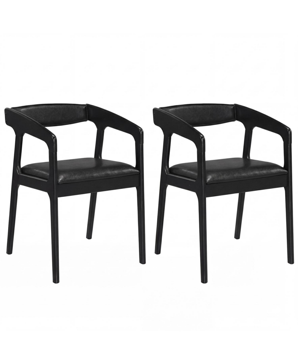 Click here for Slickblue Modern Upholstered Armchairs Set of 2 wi... prices