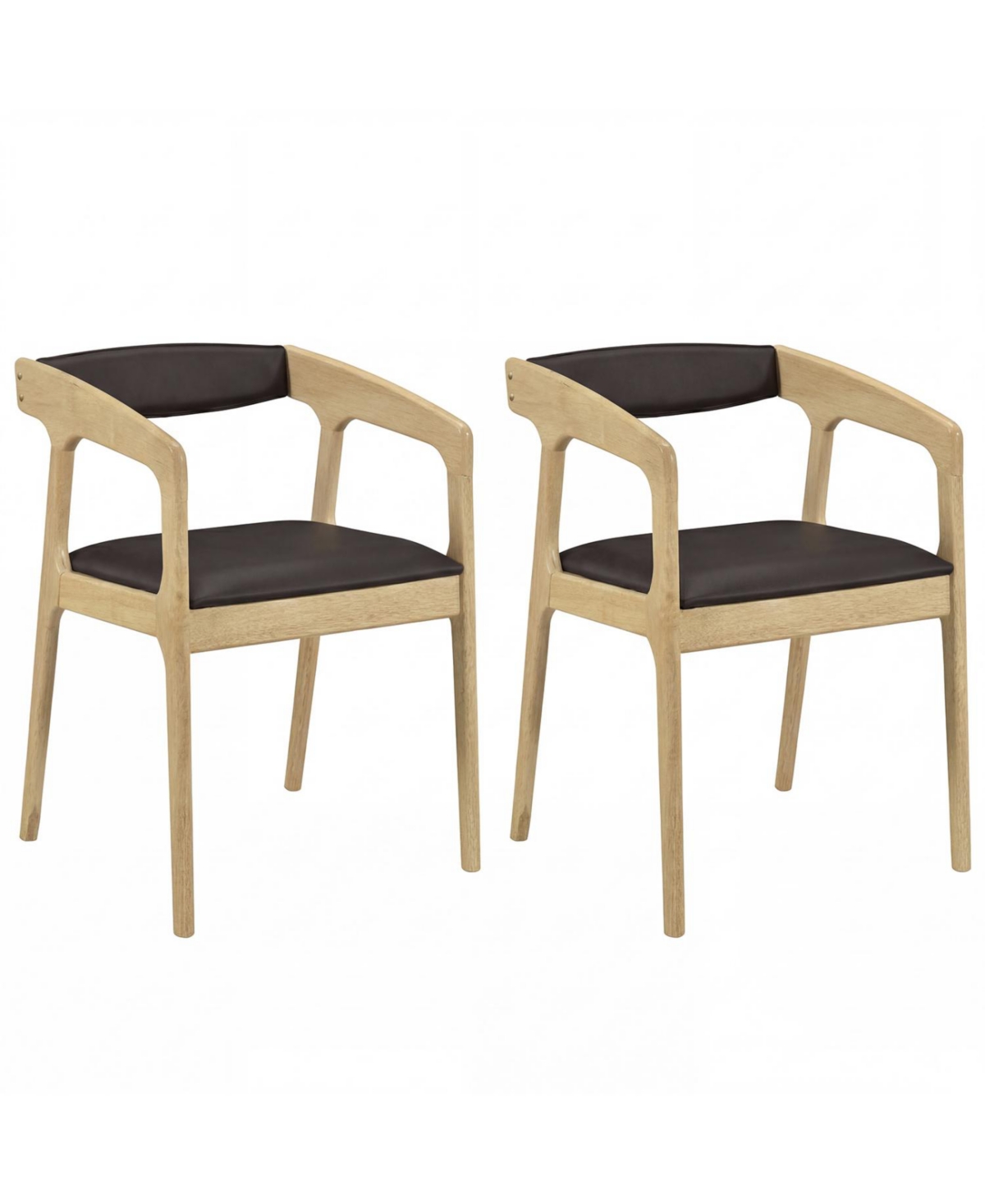 Click here for Slickblue Modern Upholstered Armchairs Set of 2 wi... prices