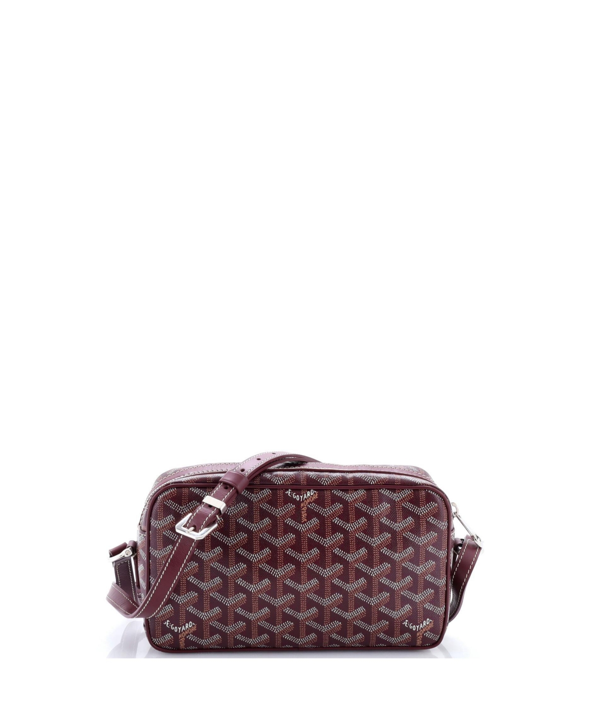Click here for Pre-Owned Goyard Cap Vert Bag Coated Canvas prices