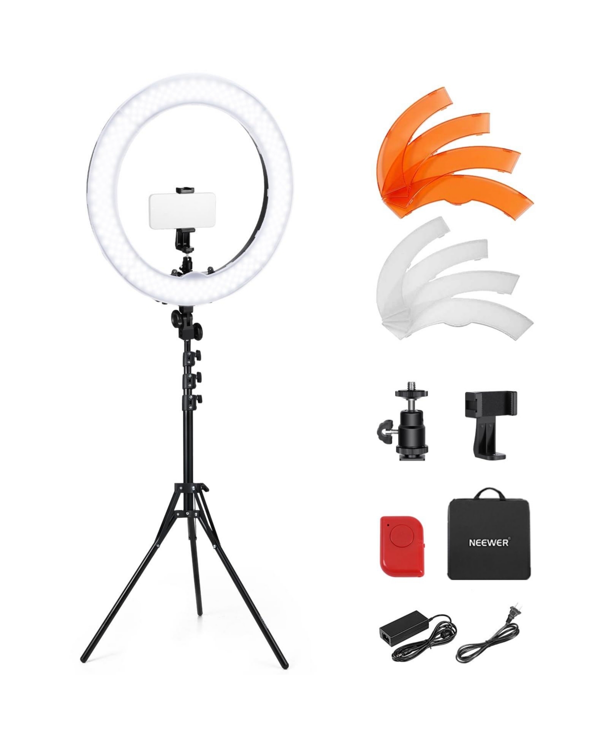 Click here for Neewer Rl-18 Ring Light with select iPhone models prices