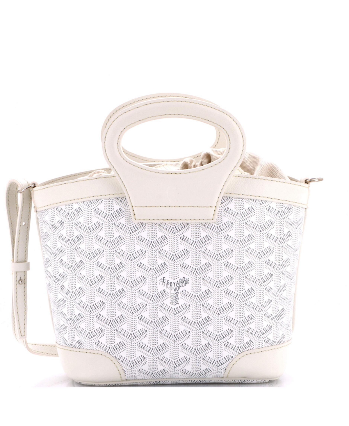 Click here for Pre-Owned Goyard Mini Beluga Bag Coated Canvas - W... prices
