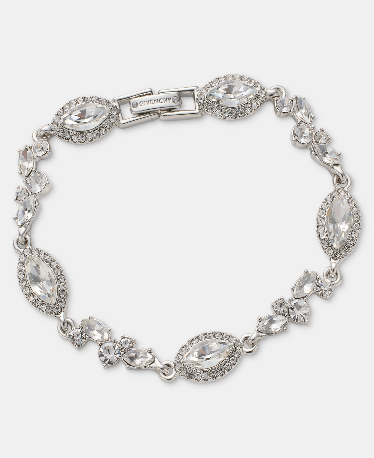 Click here for Givenchy Crystal Flex Bracelet - White prices