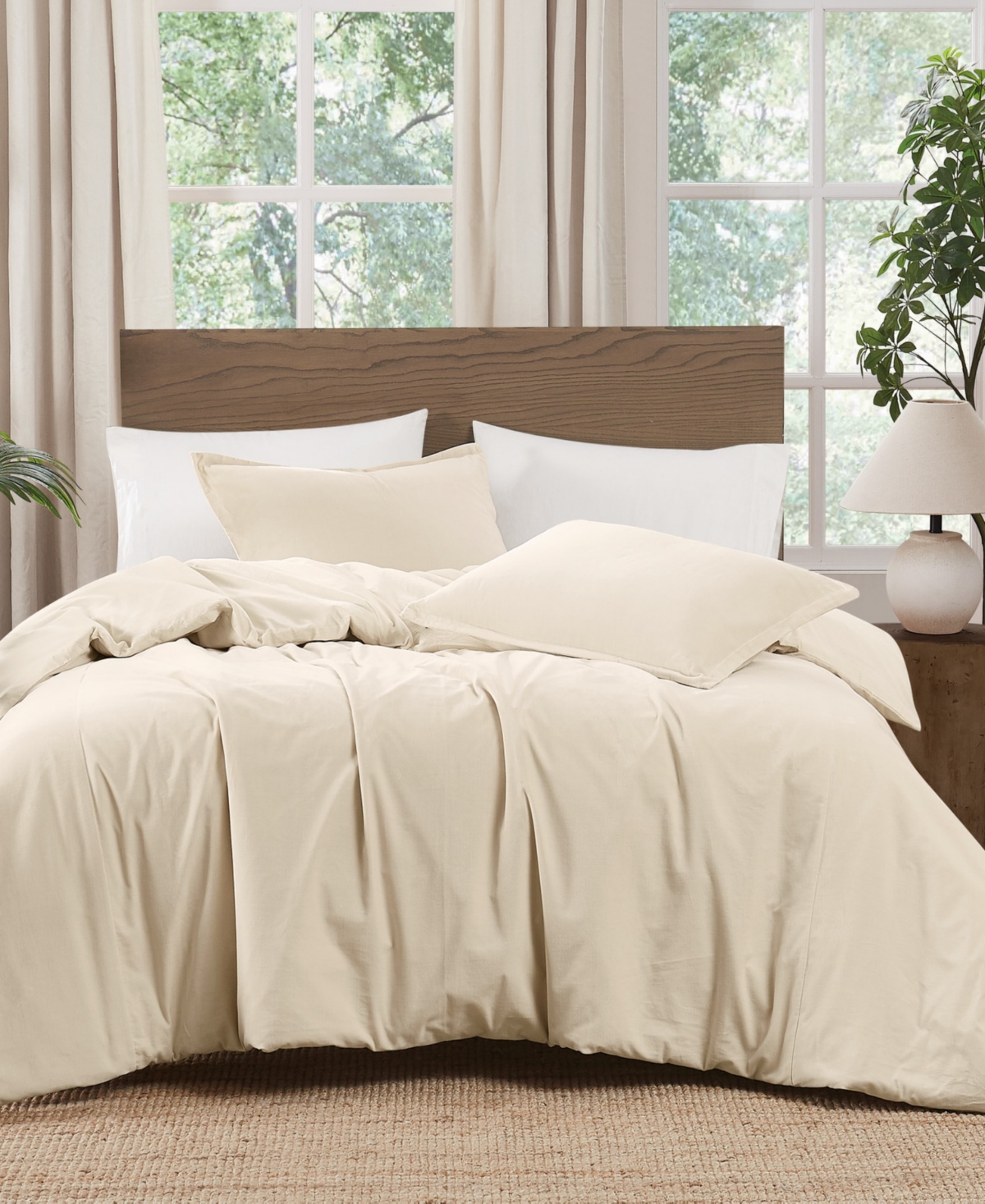 Click here for Brooklyn Loom Matte Cotton Velvet 3-Piece Duvet Co... prices