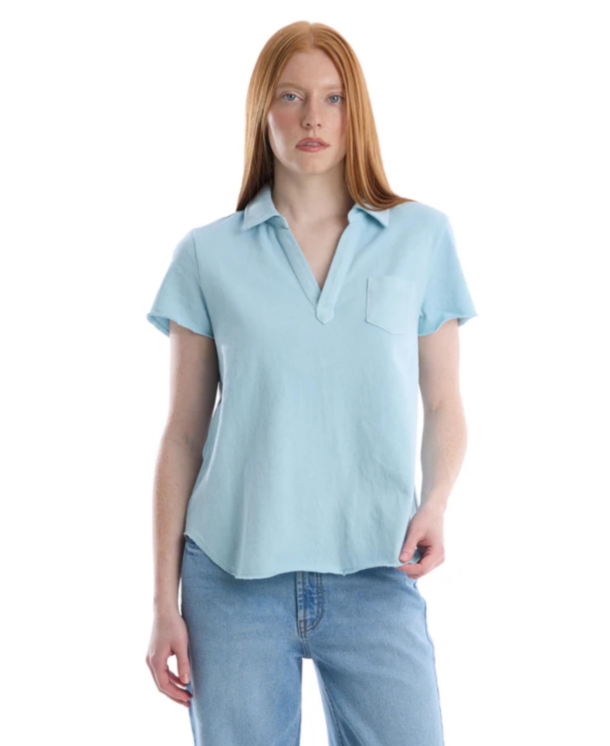 Click here for Wilt Womens Clothing Chest Pocket Polo Tee - Coryd... prices