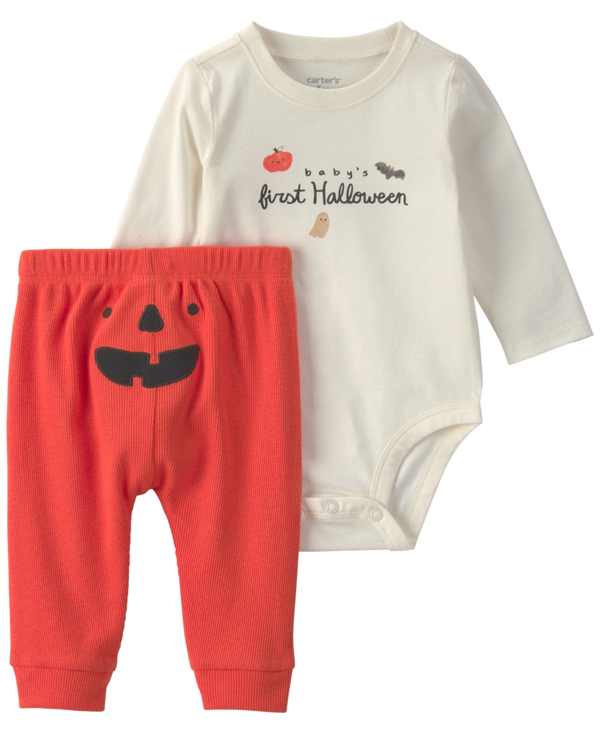 Click here for Carters Baby Girls Long-Sleeve Bodysuit and Pants... prices