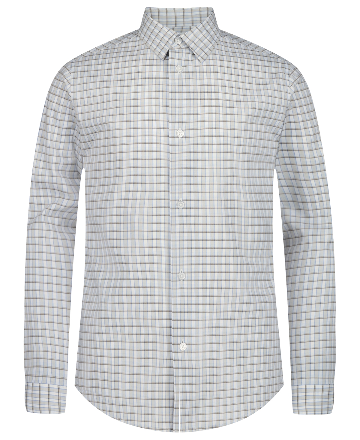 Click here for Calvin Klein Boys 8-20 Plaid Long-Sleeve Button-Fr... prices