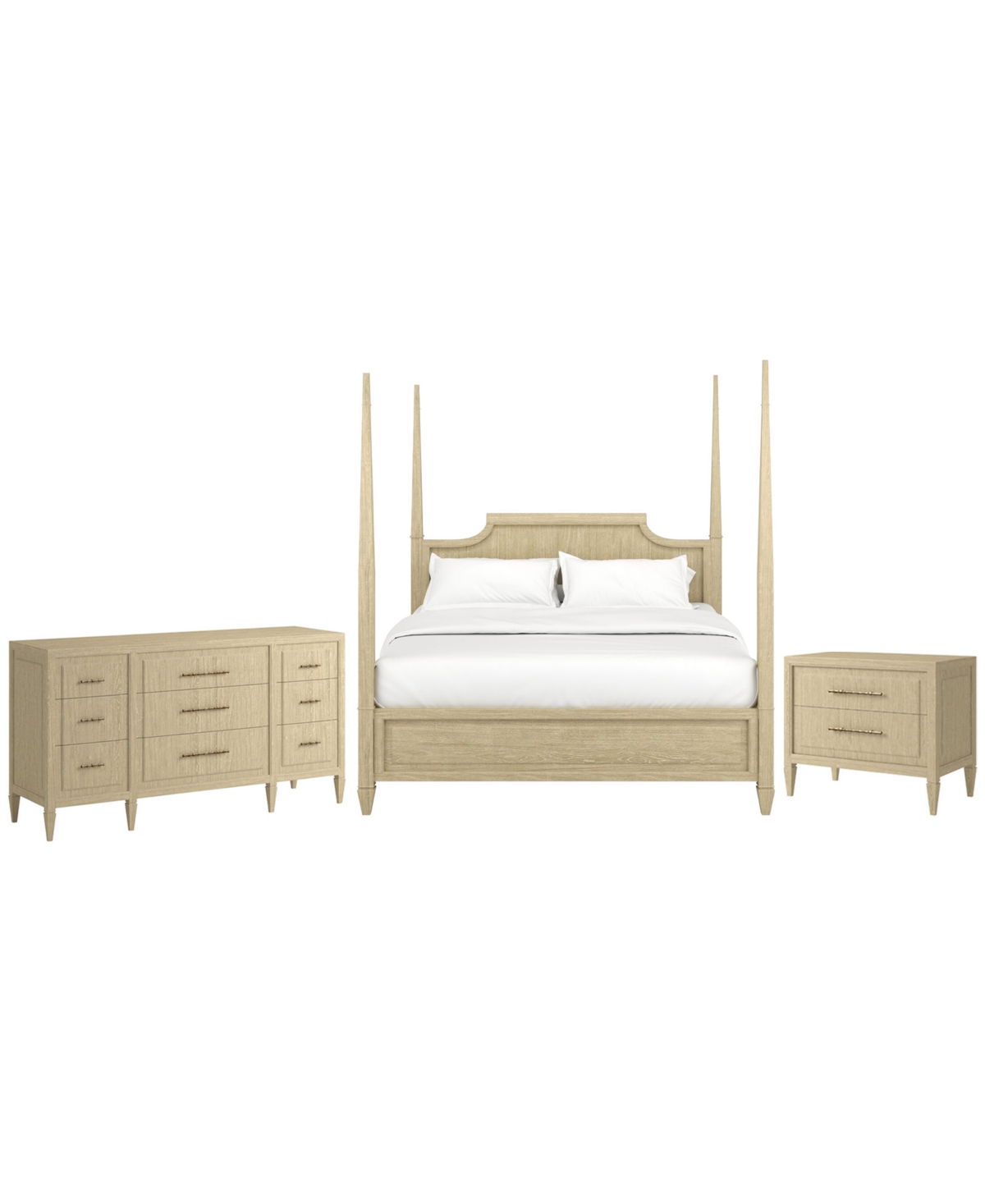Click here for A.r.t. Furniture Eave 3-Piece King Panel Bedroom S... prices