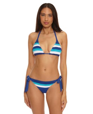 Click here for Becca Womens Flamingo Cheryl Shirred Triangle Biki... prices