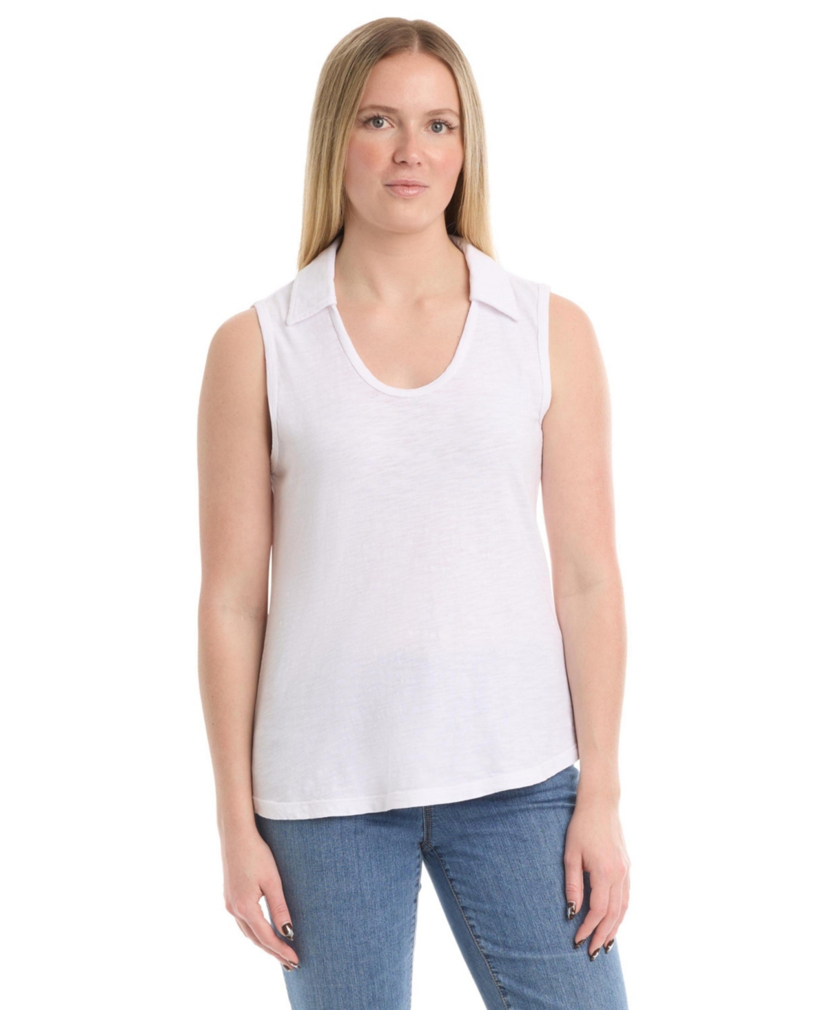 Click here for Wilt Womens Polo Shell Tee - White prices