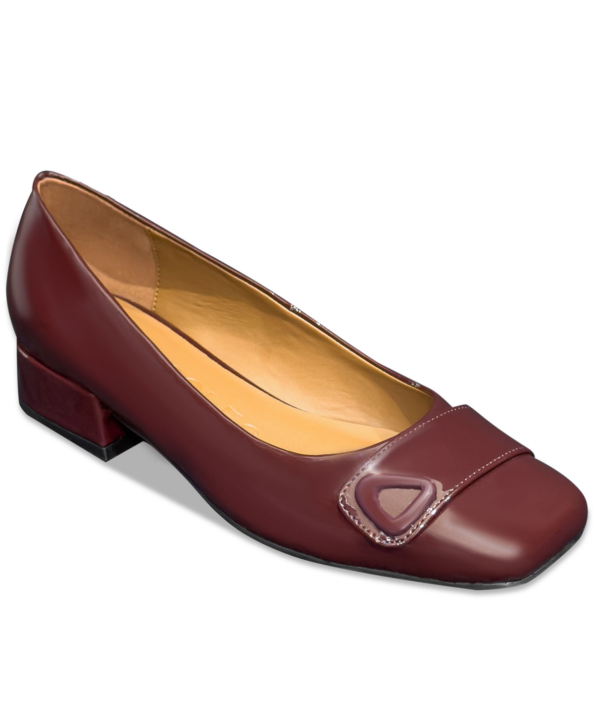 Click here for Aerosoles Womens Isai Dress Pump - Merlot Patent F... prices