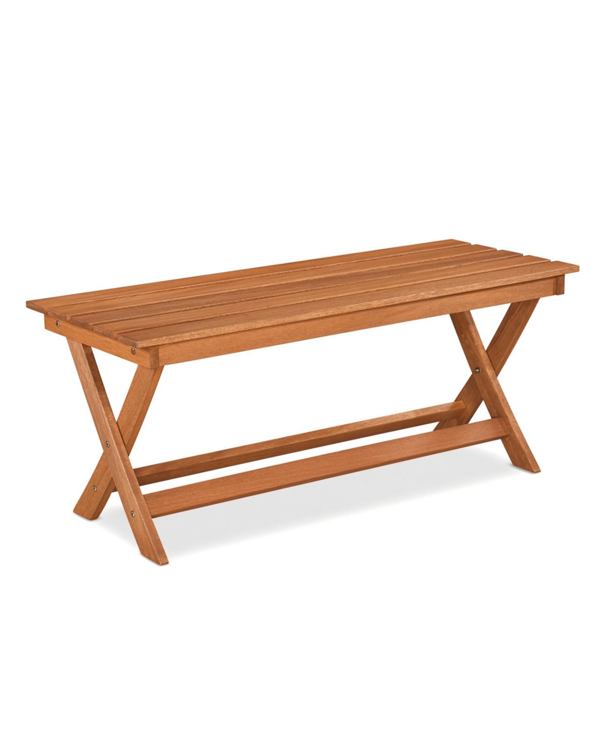 Click here for Slickblue Wooden Patio Bench for 2 People with X-S... prices
