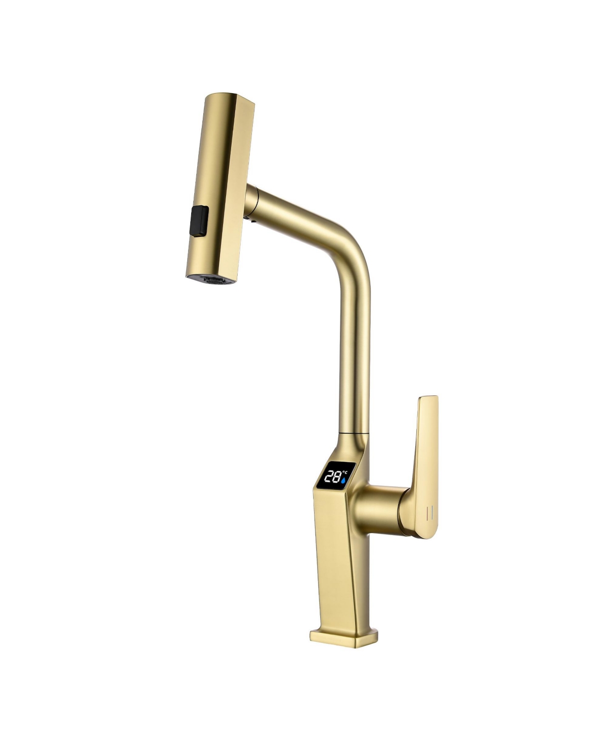 Click here for Midola Touchless Brushed Gold Kitchen Faucet with... prices