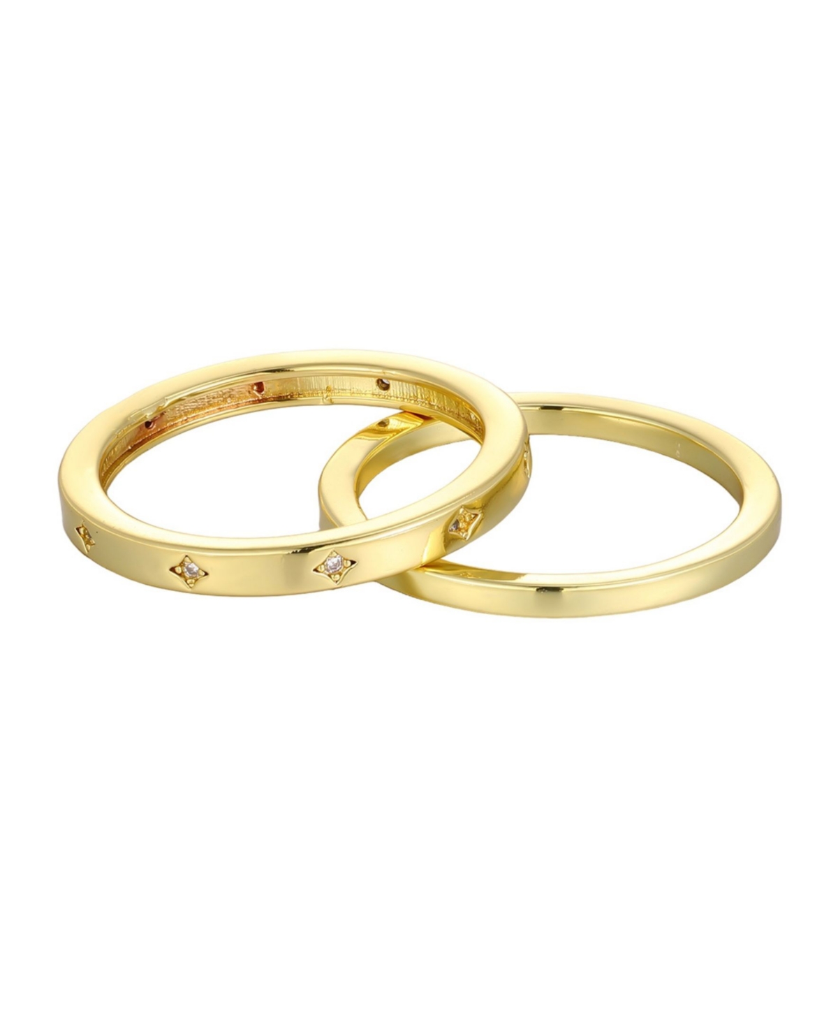 Click here for Adornia Gold Cubic Zirconia Star Eternity Band and... prices