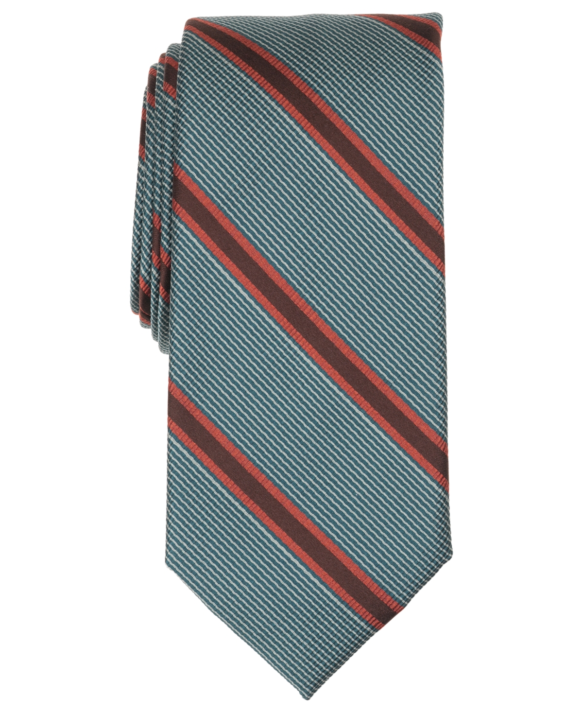 Click here for Michael Kors Mens Gilpet Stripe Classic Tie - Teal prices