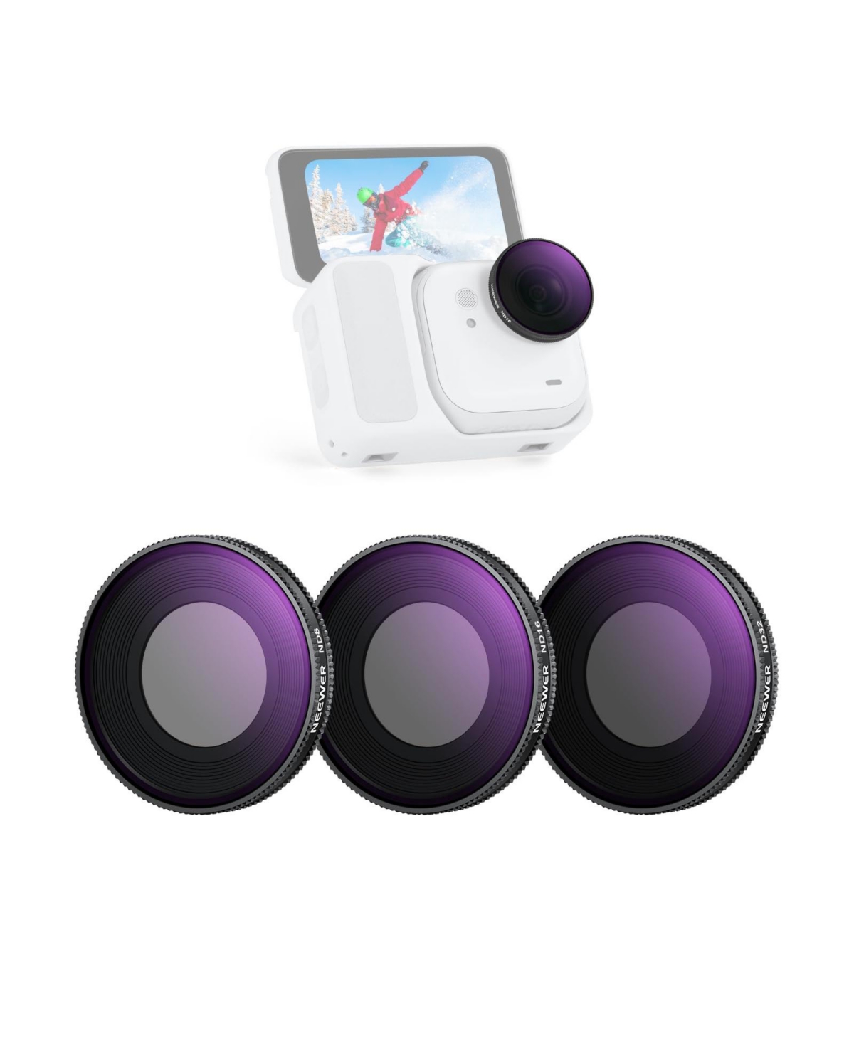 Click here for Neewer Fl-C50 Camera Lens Accessory with ND8  ND16... prices