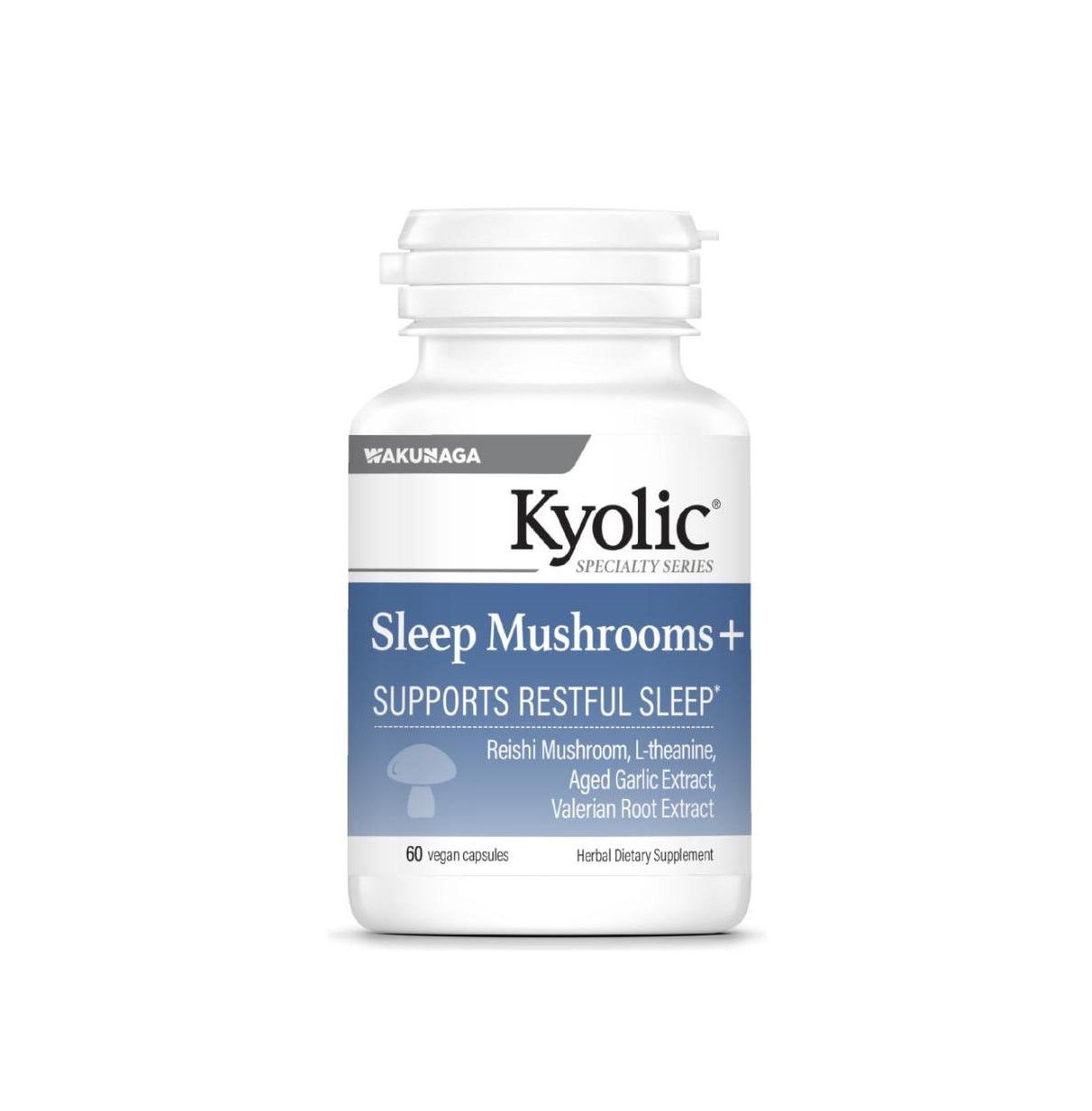 Click here for Kyolic Sleep Mushrooms Supplement Reishi  L-Theani... prices