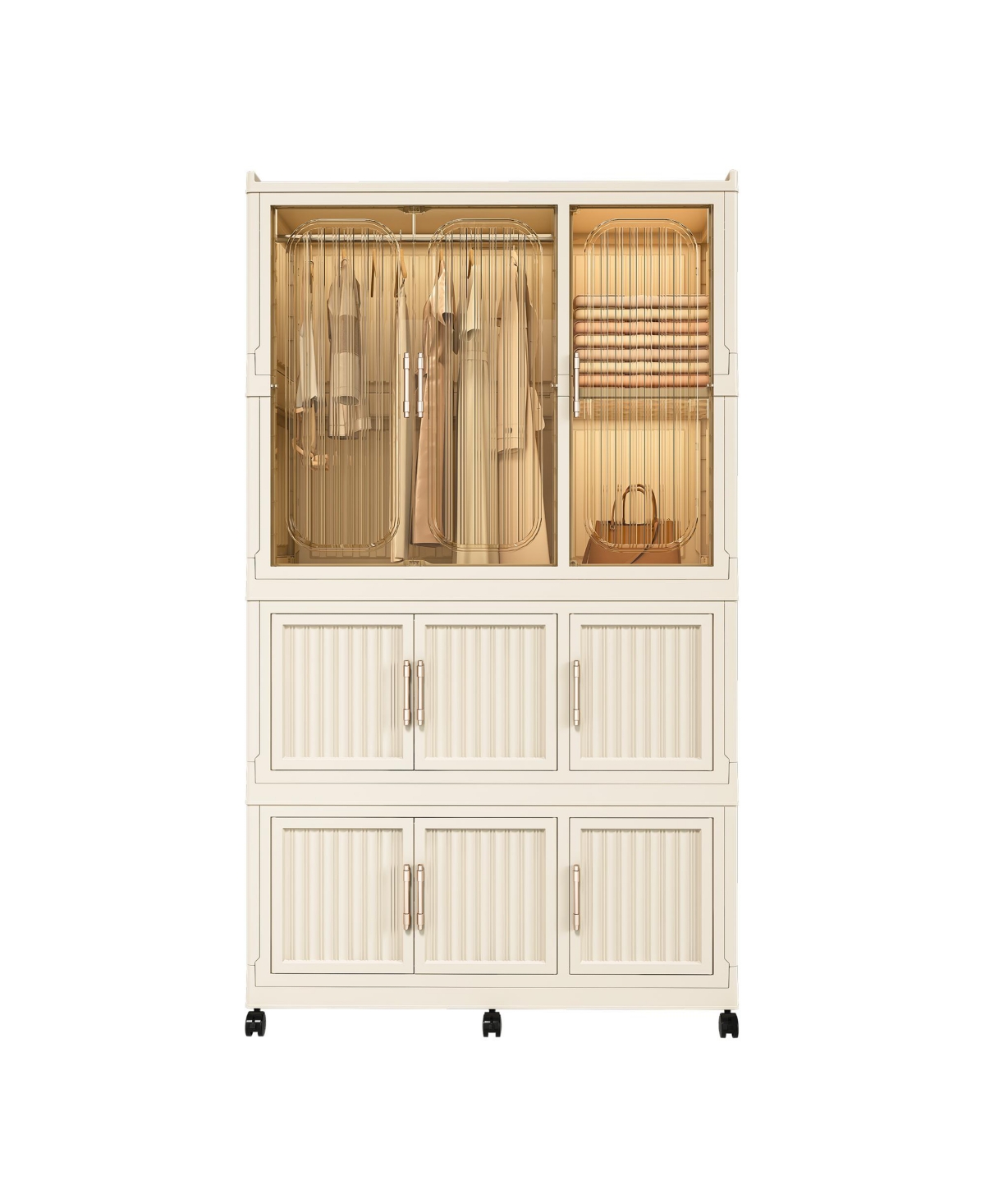 Click here for Viyet 62 Portable Wardrobe Closet 9 Cube Modular S... prices