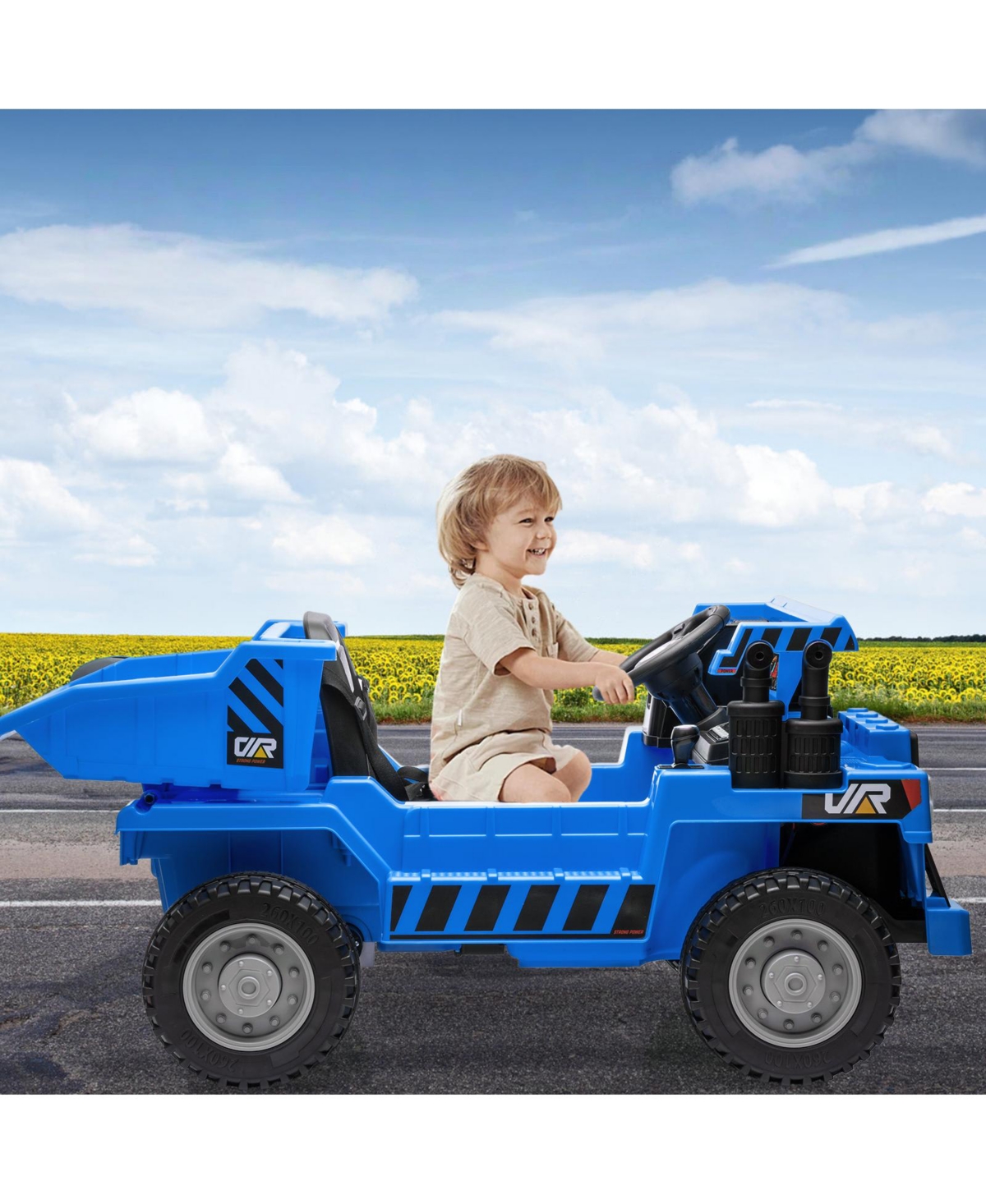Click here for homfan 48.8 x 22.4 x 14.2 Inch Kids Electric Ride... prices