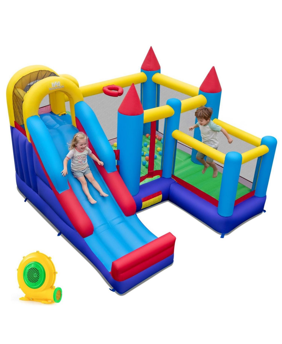 Click here for Slickblue Kids Inflatable Bounce House with Slide... prices