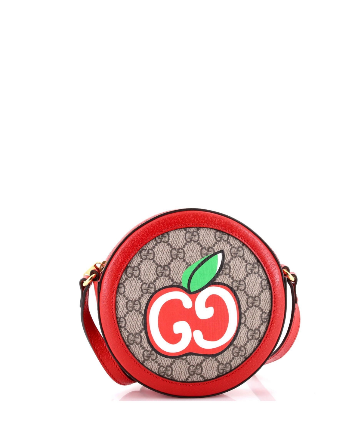 Click here for Pre-Owned Gucci Mini Ophidia Round Shoulder Bag Ap... prices