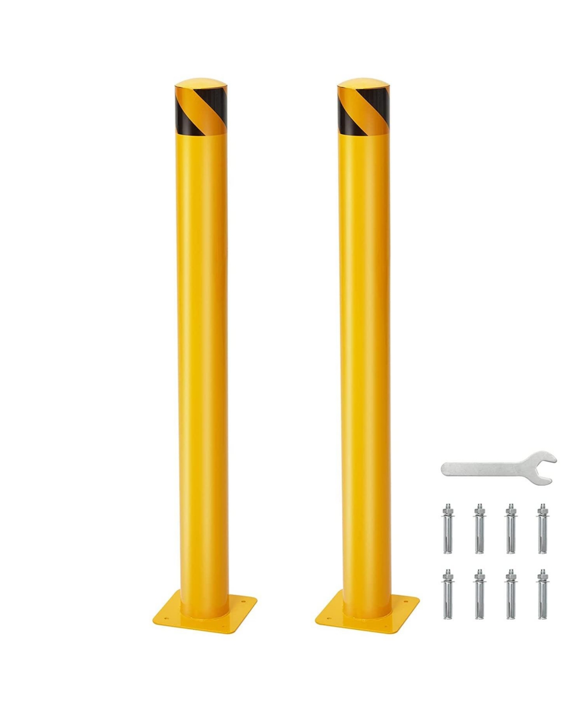 Click here for gaomon 2 Pack Steel Safety Bollards Diameter Parki... prices