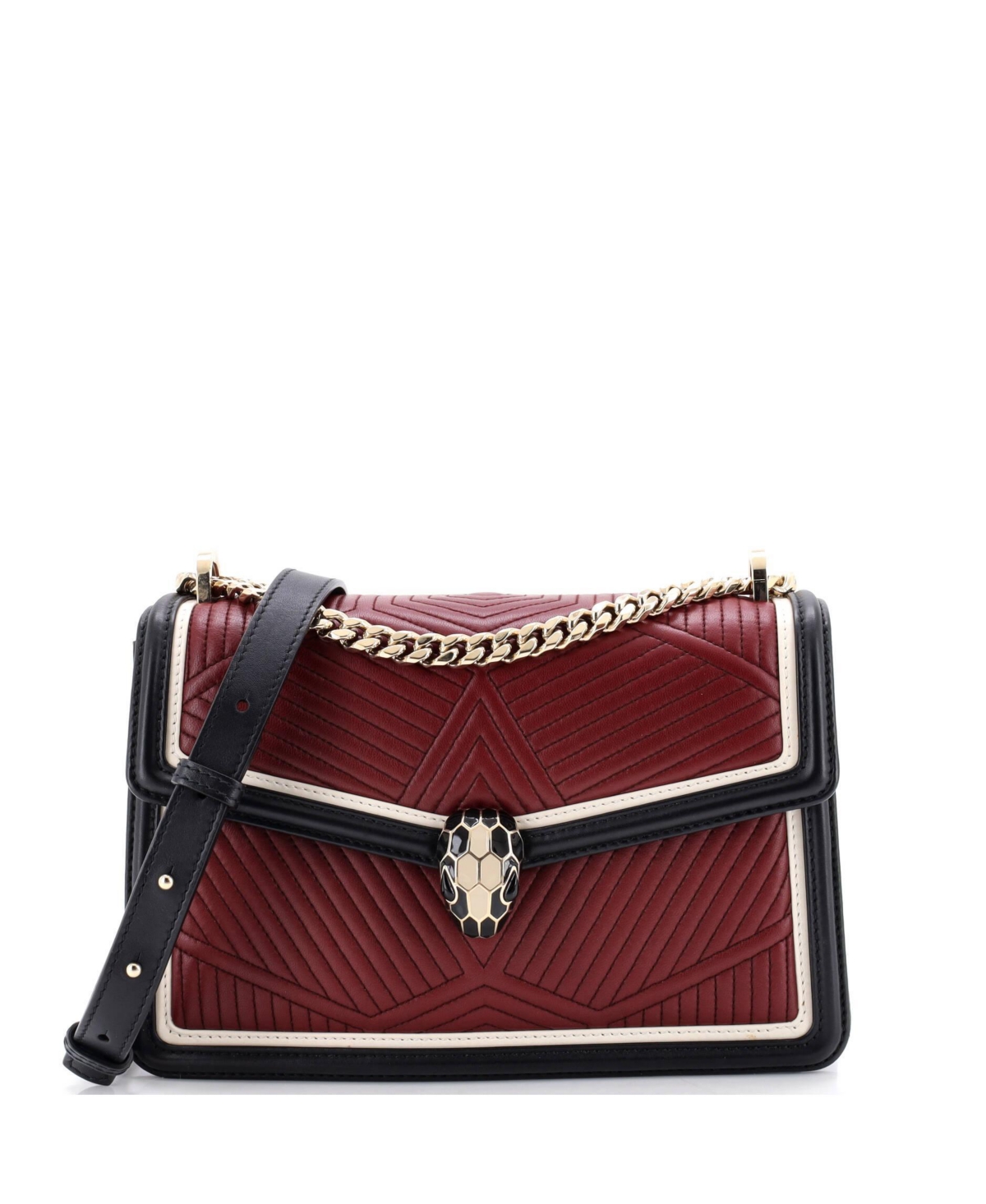 Click here for Pre-Owned Bvlgari Small Serpenti Forever Shoulder... prices