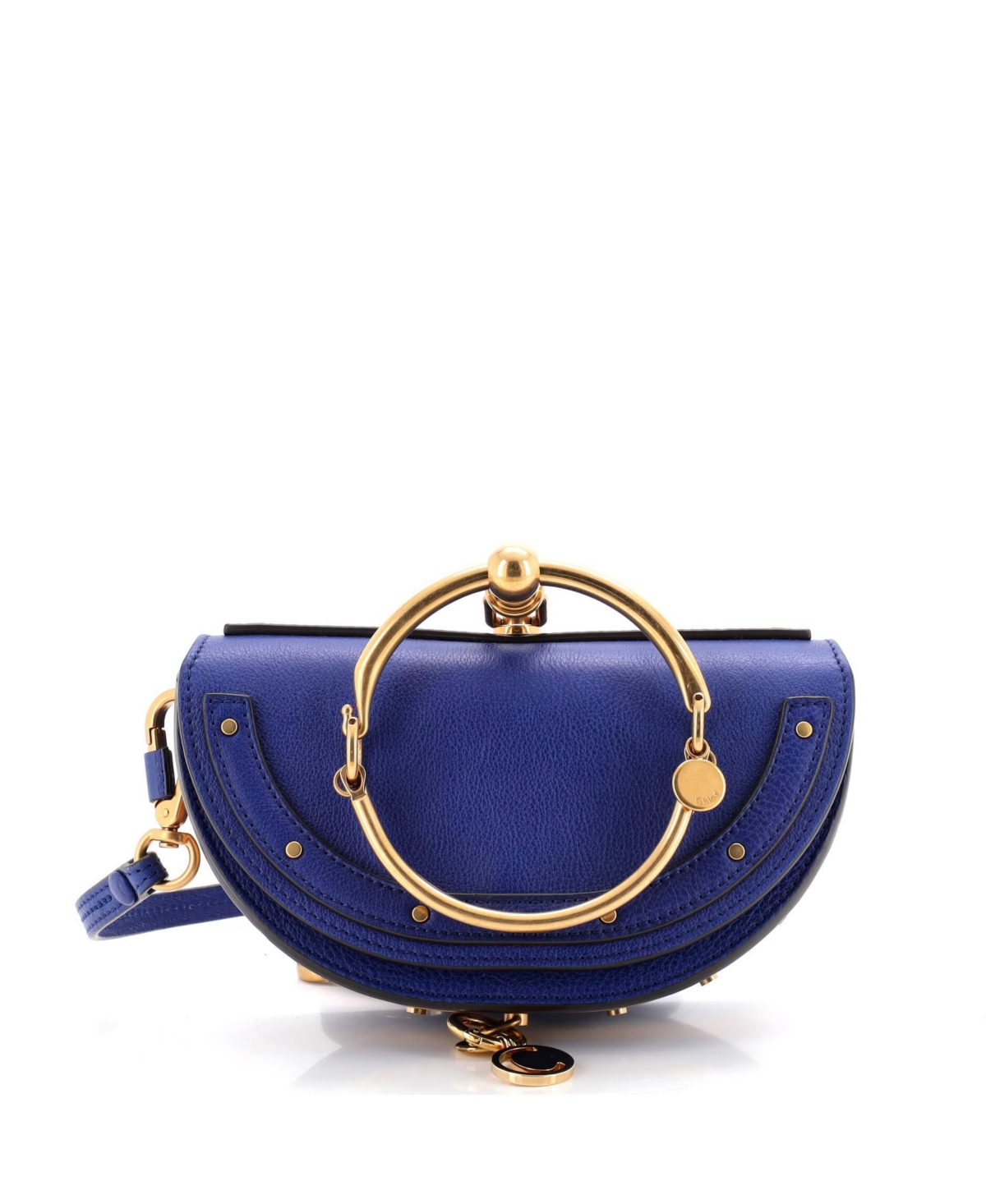Click here for Pre-Owned Chloe Mini Nile Crossbody Bag Leather -... prices