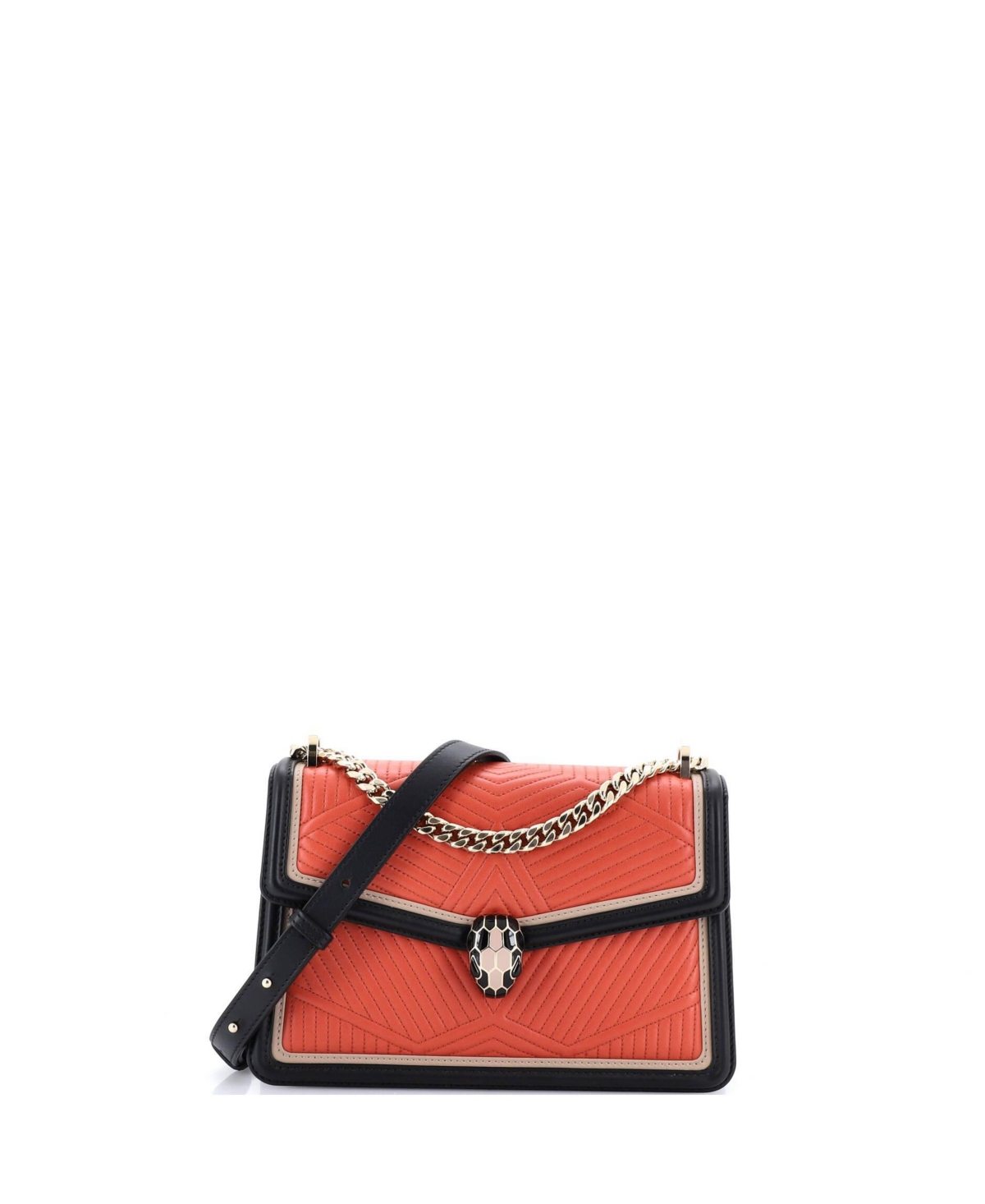 Click here for Pre-Owned Bvlgari Small Serpenti Forever Shoulder... prices