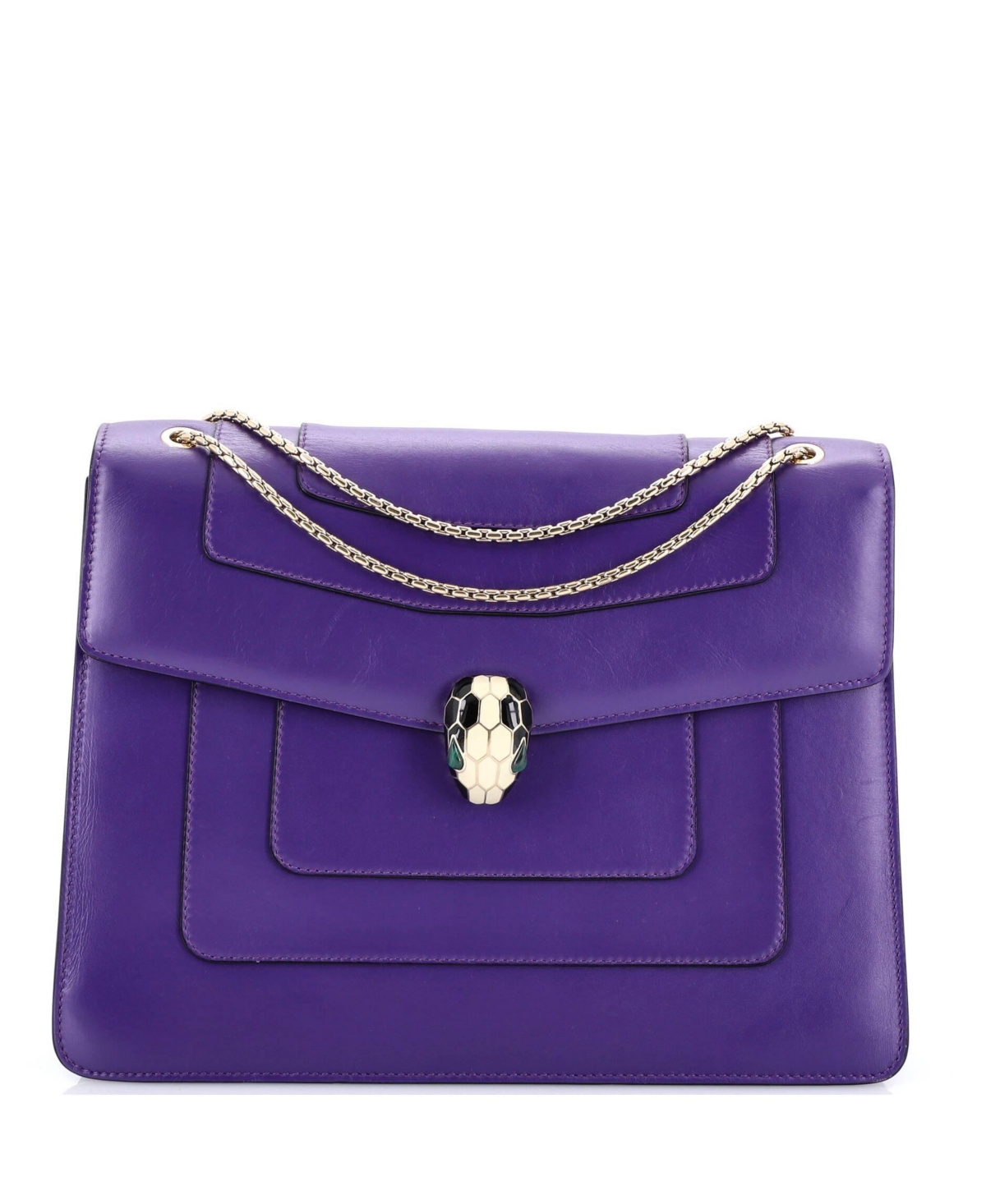 Click here for Pre-Owned Bvlgari Large Serpenti Forever Square Sh... prices
