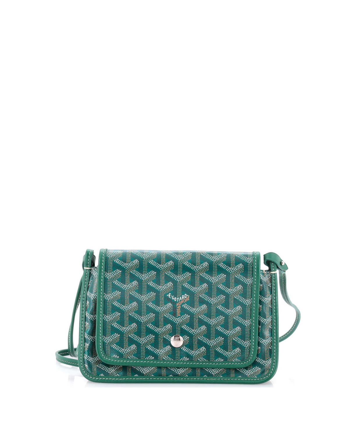 Click here for Pre-Owned Goyard Plumet Clutch Wallet Coated Canva... prices