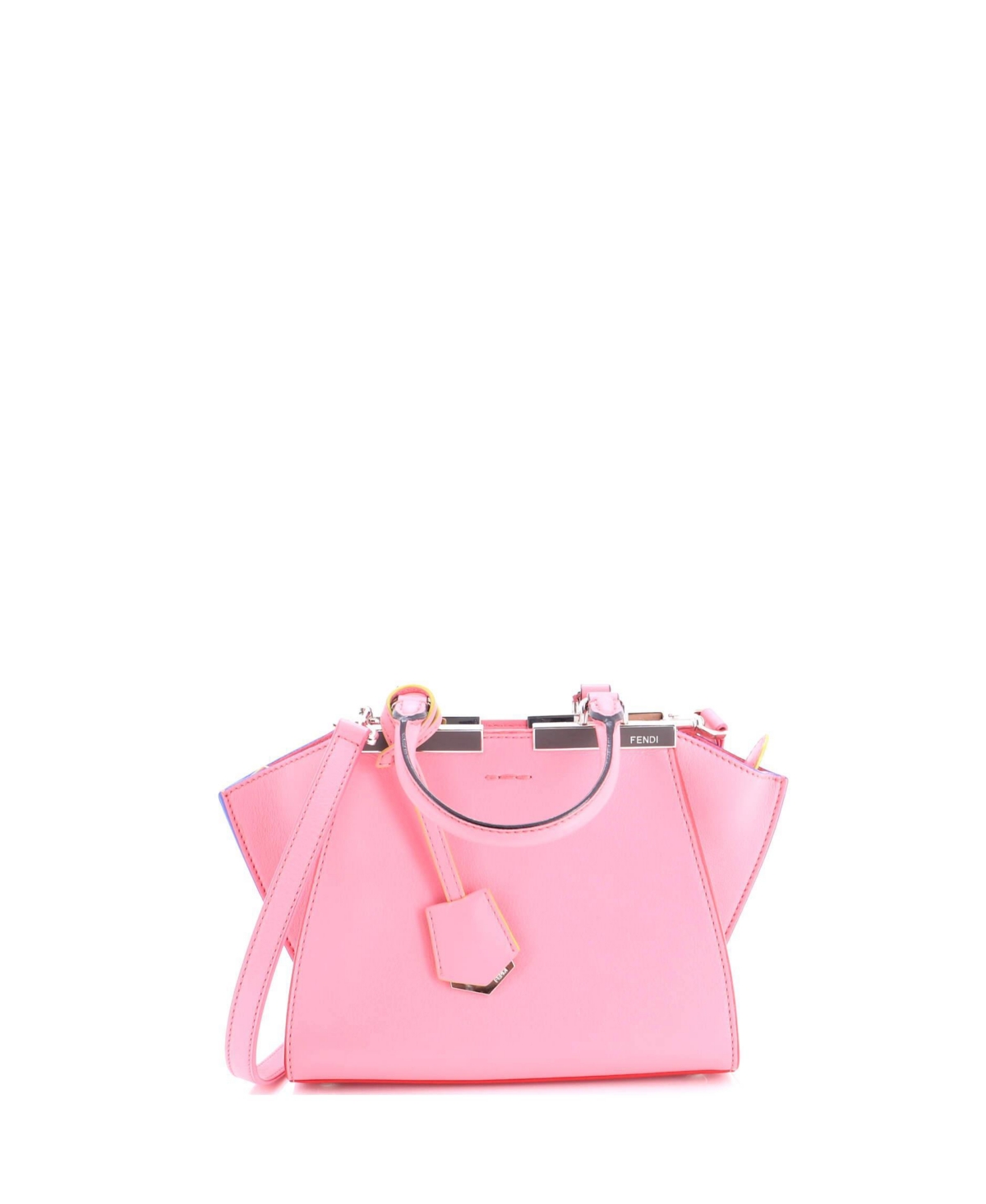 Click here for Pre-Owned Fendi Mini 3Jours Bag Leather - Pink prices
