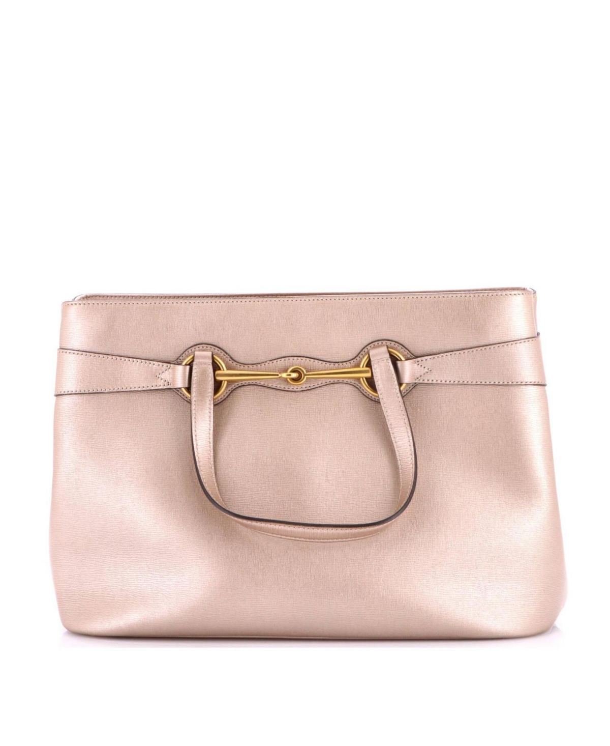 Click here for Pre-Owned Gucci Medium Bright Bit Convertible Tote... prices