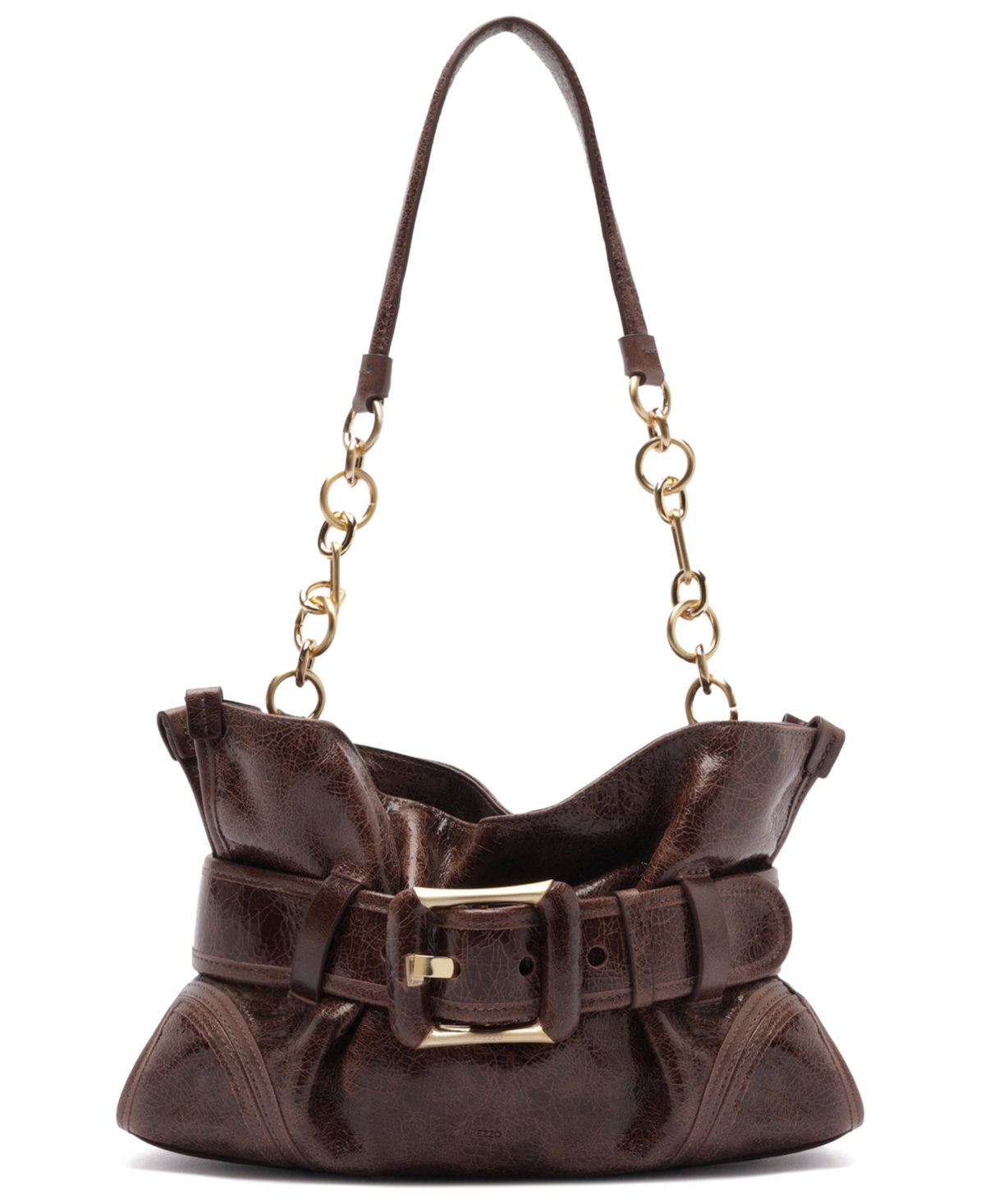 Click here for Arezzo Riley Medium Leather Shoulder Handbag - New... prices