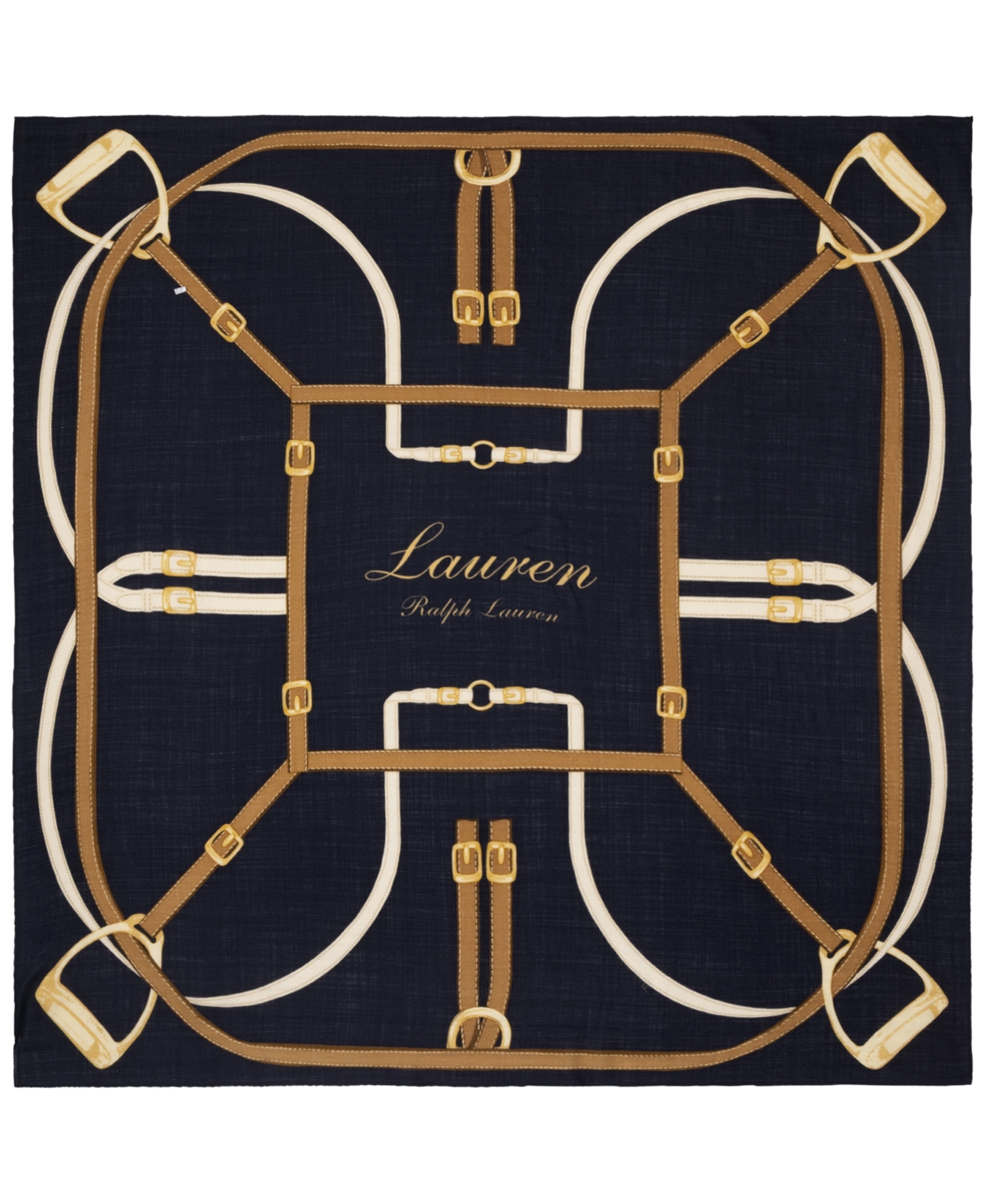 Click here for Lauren Ralph Lauren Belting Large Square Scarf - N... prices