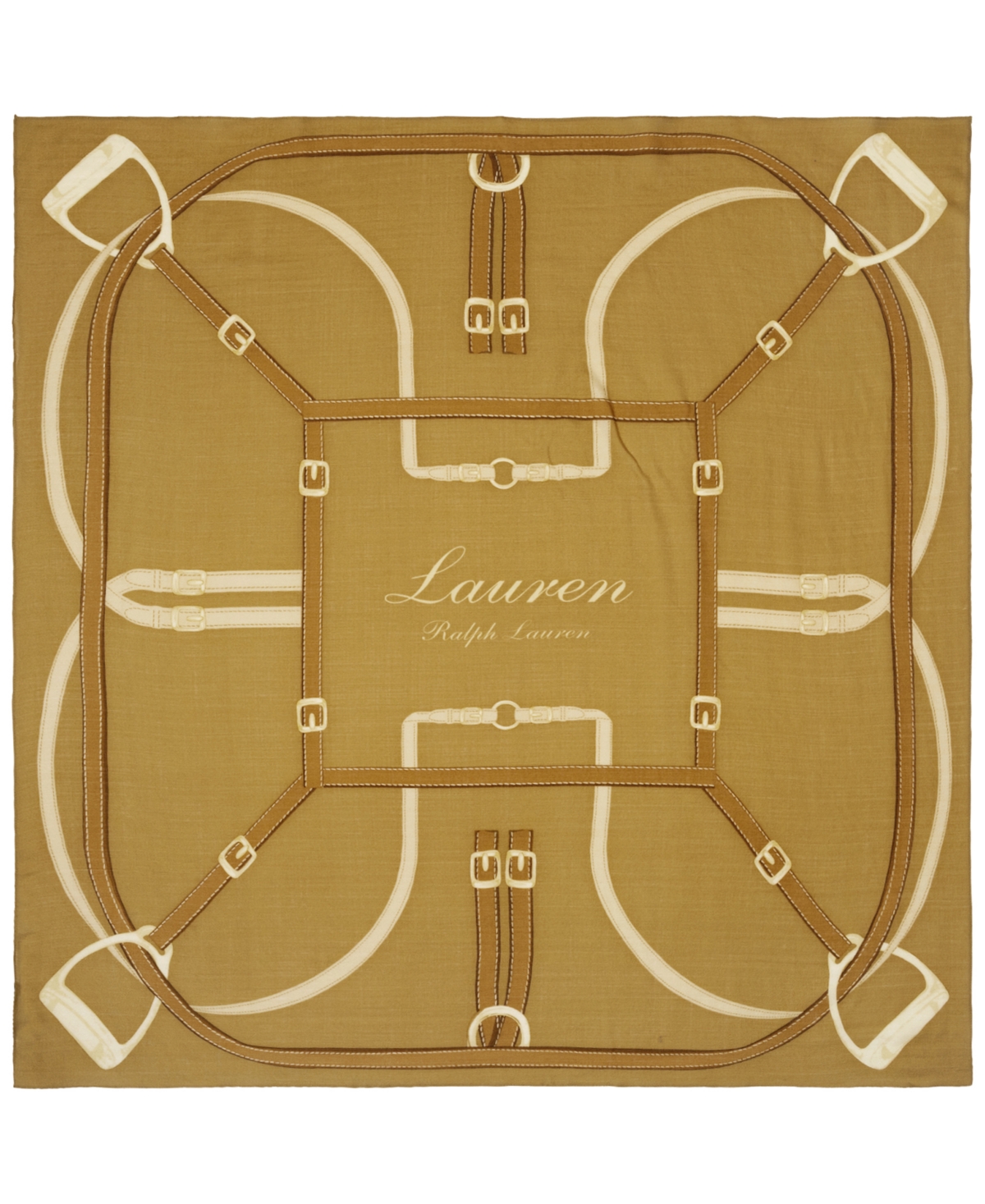 Click here for Lauren Ralph Lauren Belting Large Square Scarf - L... prices