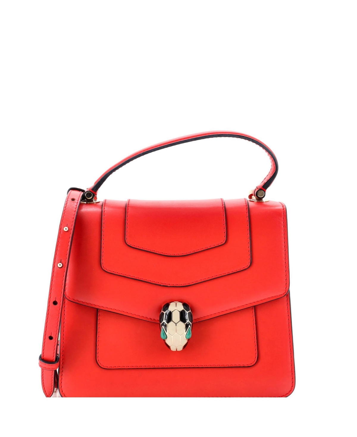 Click here for Pre-Owned Bvlgari Small Serpenti Forever Top Handl... prices