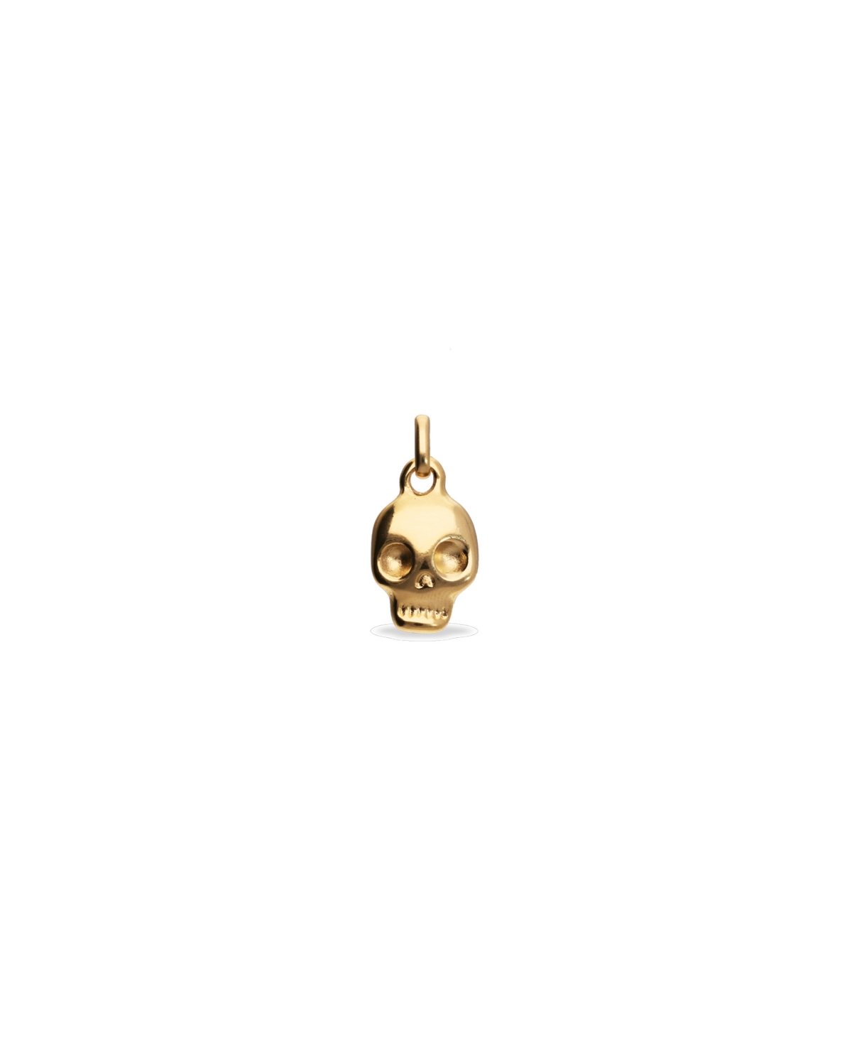 Click here for UNODE50 Charm in the shape of a skull - Gold prices