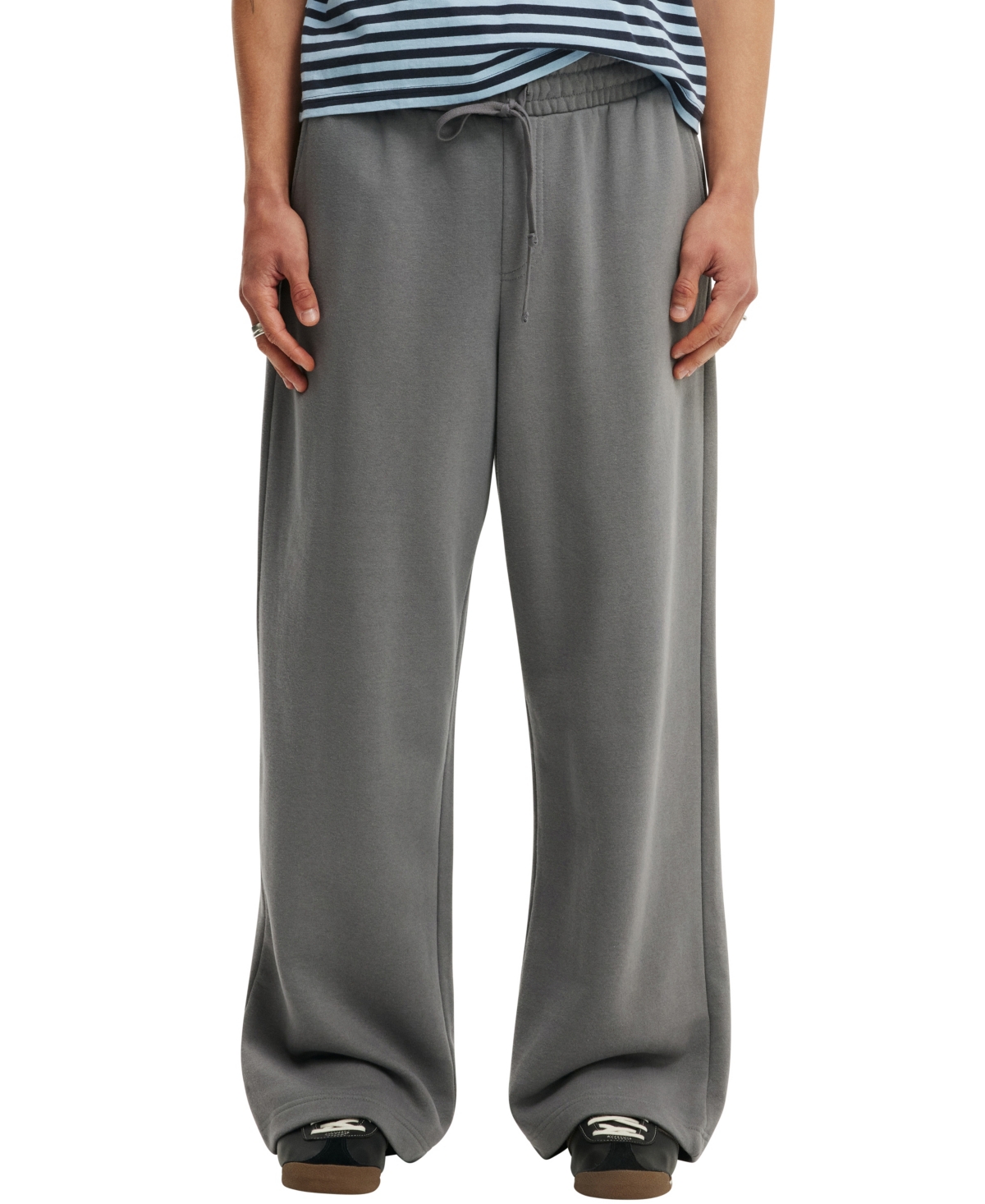 Click here for Cotton On Mens Super Baggy Track Pants - slate sto... prices
