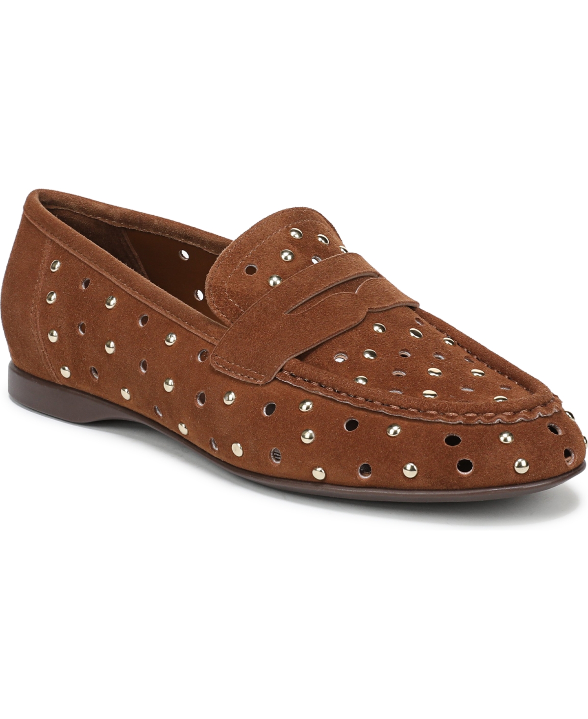 Click here for Naturalizer Womens Bloom-Stud Slip-On Loafers - Ch... prices