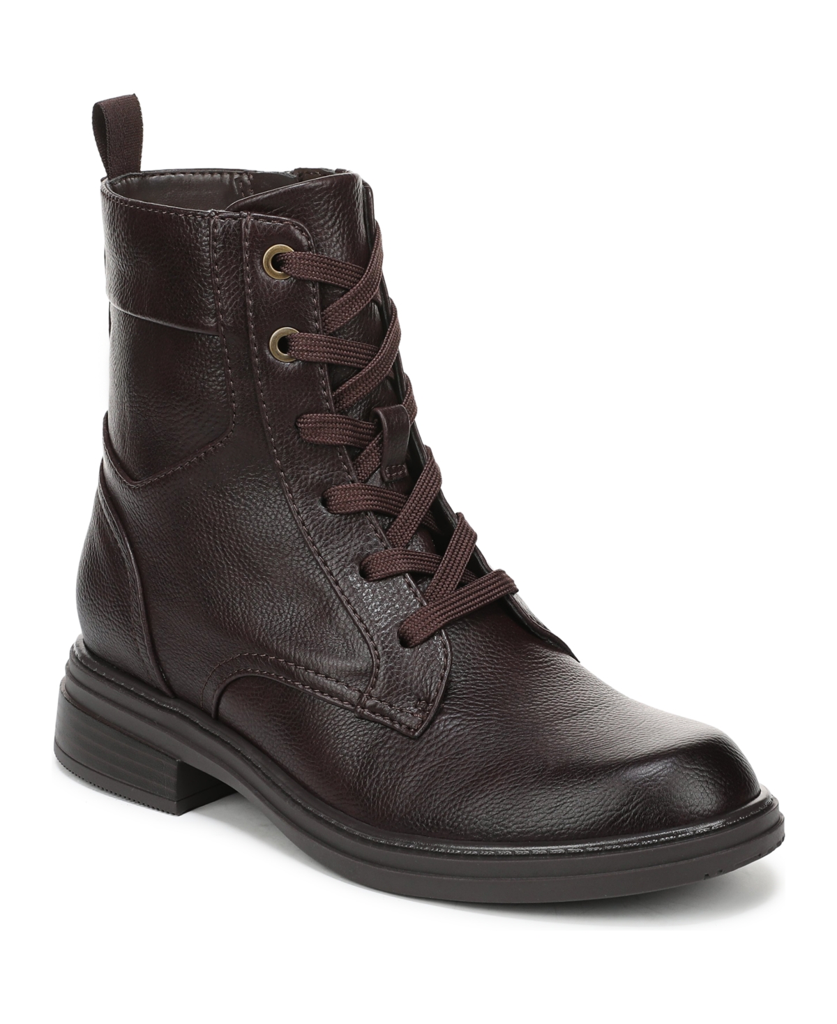 Click here for Naturalizer Womens Legend Zipper Short Boots - Dar... prices
