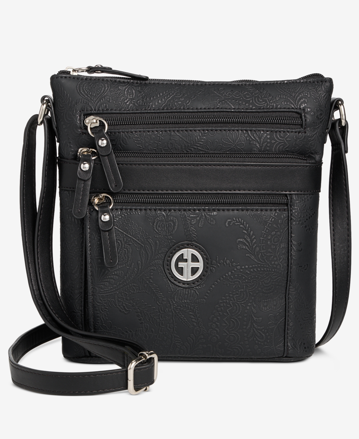 Click here for Giani Bernini Small Quilted North South Crossbody... prices