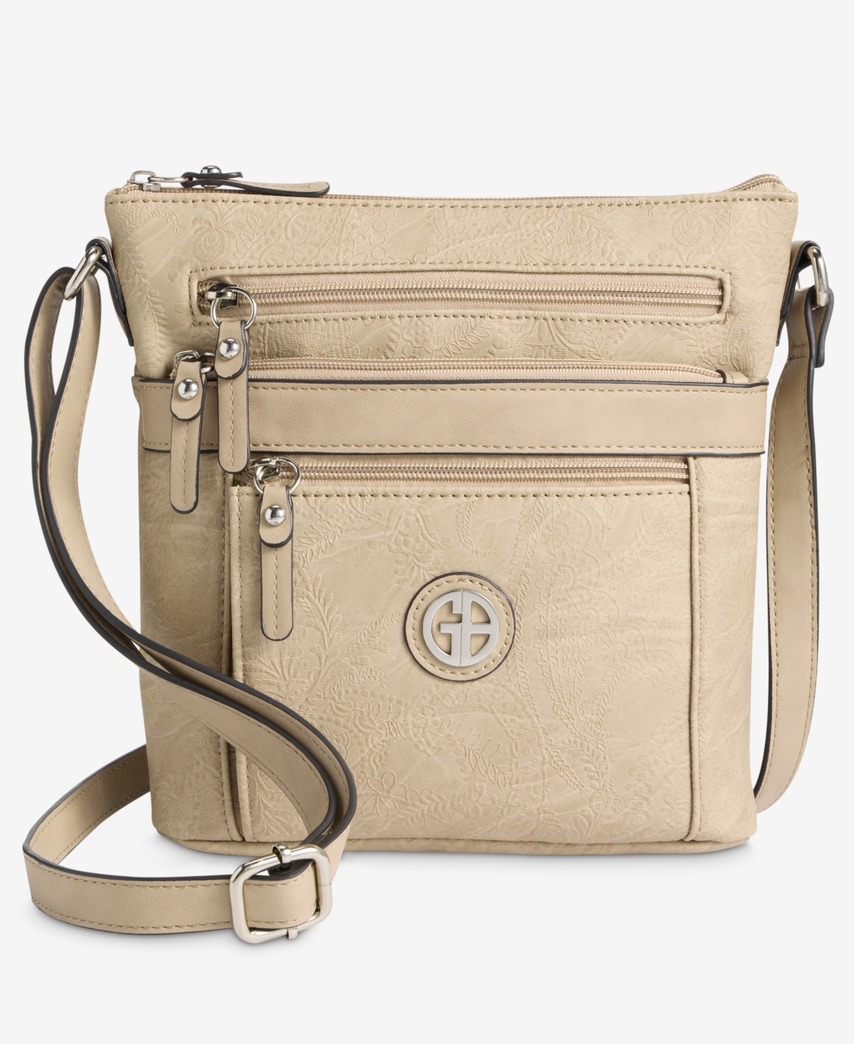 Click here for Giani Bernini Small Quilted North South Crossbody... prices