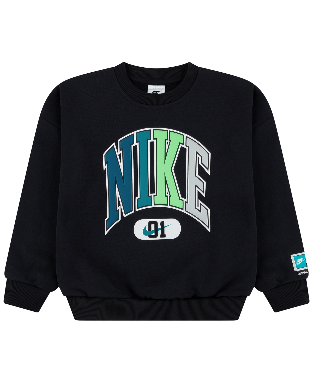 Click here for Nike Boys 4-7 Sportswear Multisport Fleece Sweatsh... prices