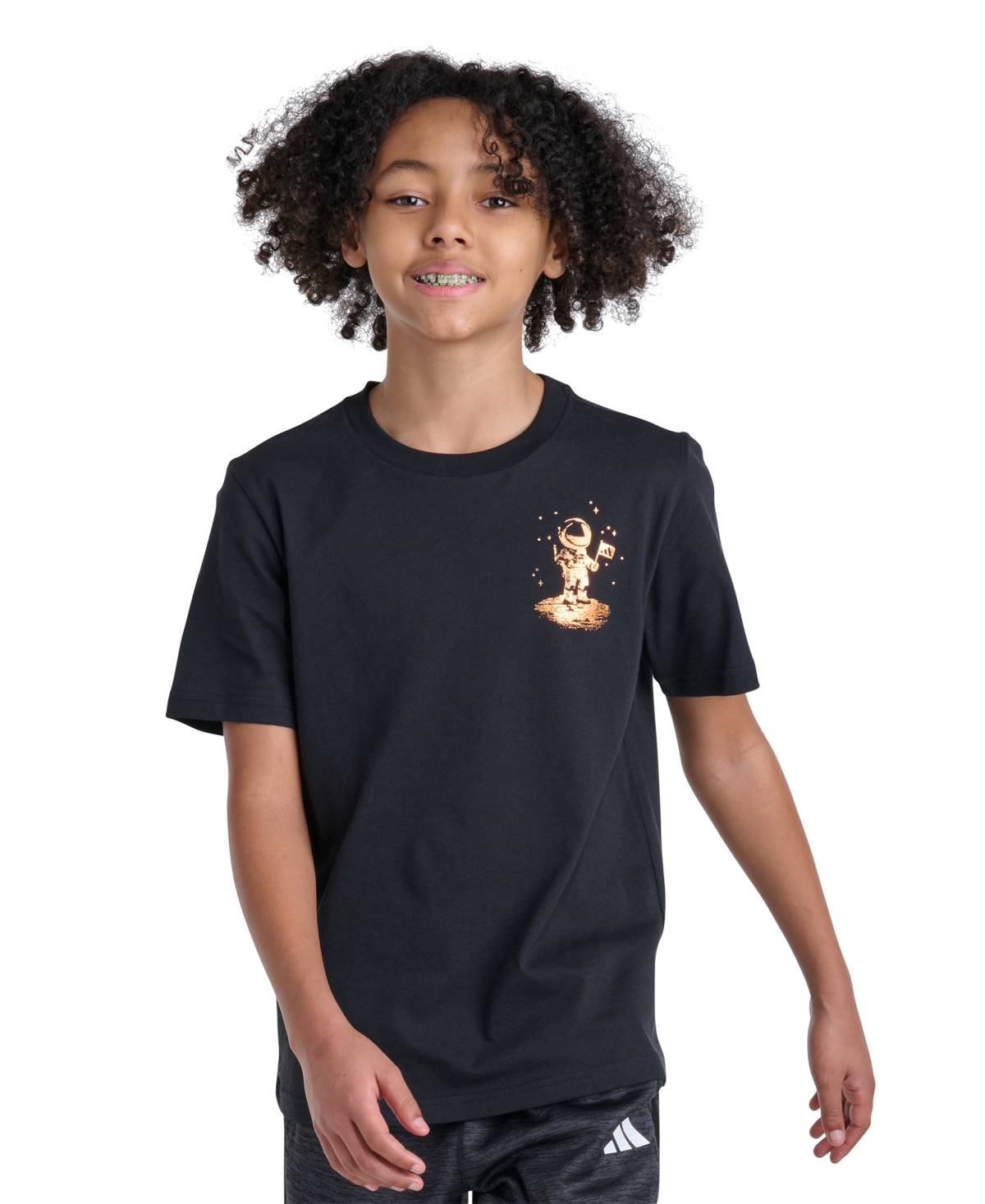 Click here for adidas Boys 8-20 Short-Sleeve Beyond T-Shirt - Bla... prices
