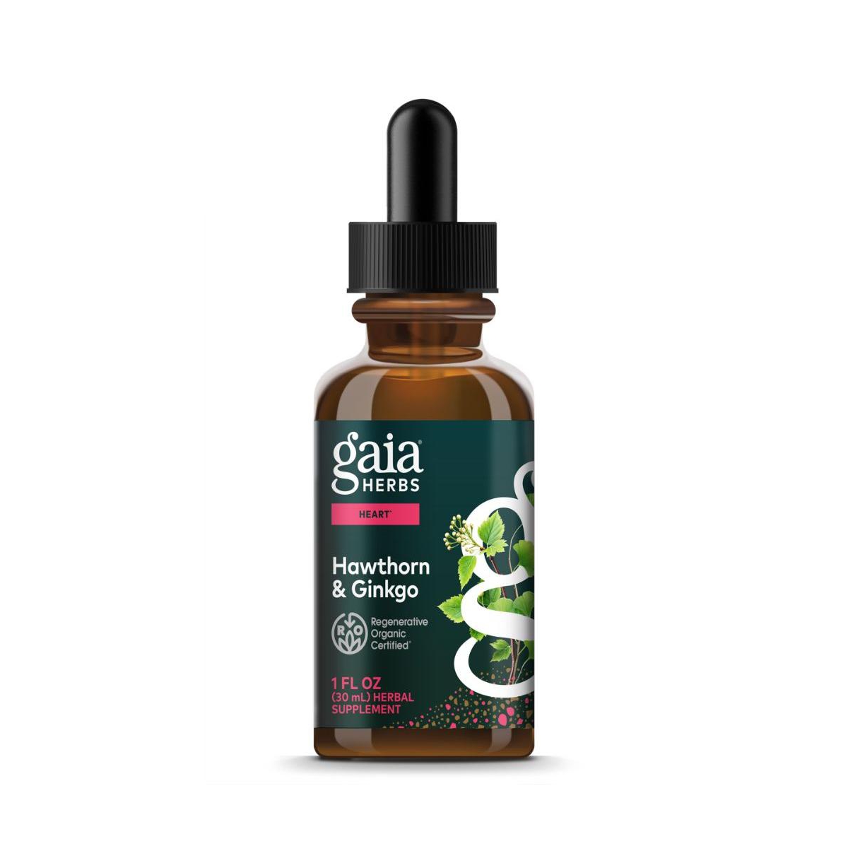 Click here for Gaia Herbs Hawthorn and Ginkgo Regenerative Certif... prices